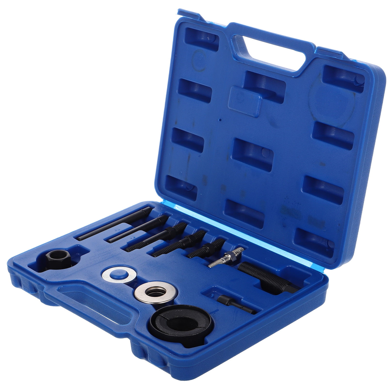 ROSENICE 1 Set Power Steering Pump Pulley Removal Kit Carbon Steel Red ...