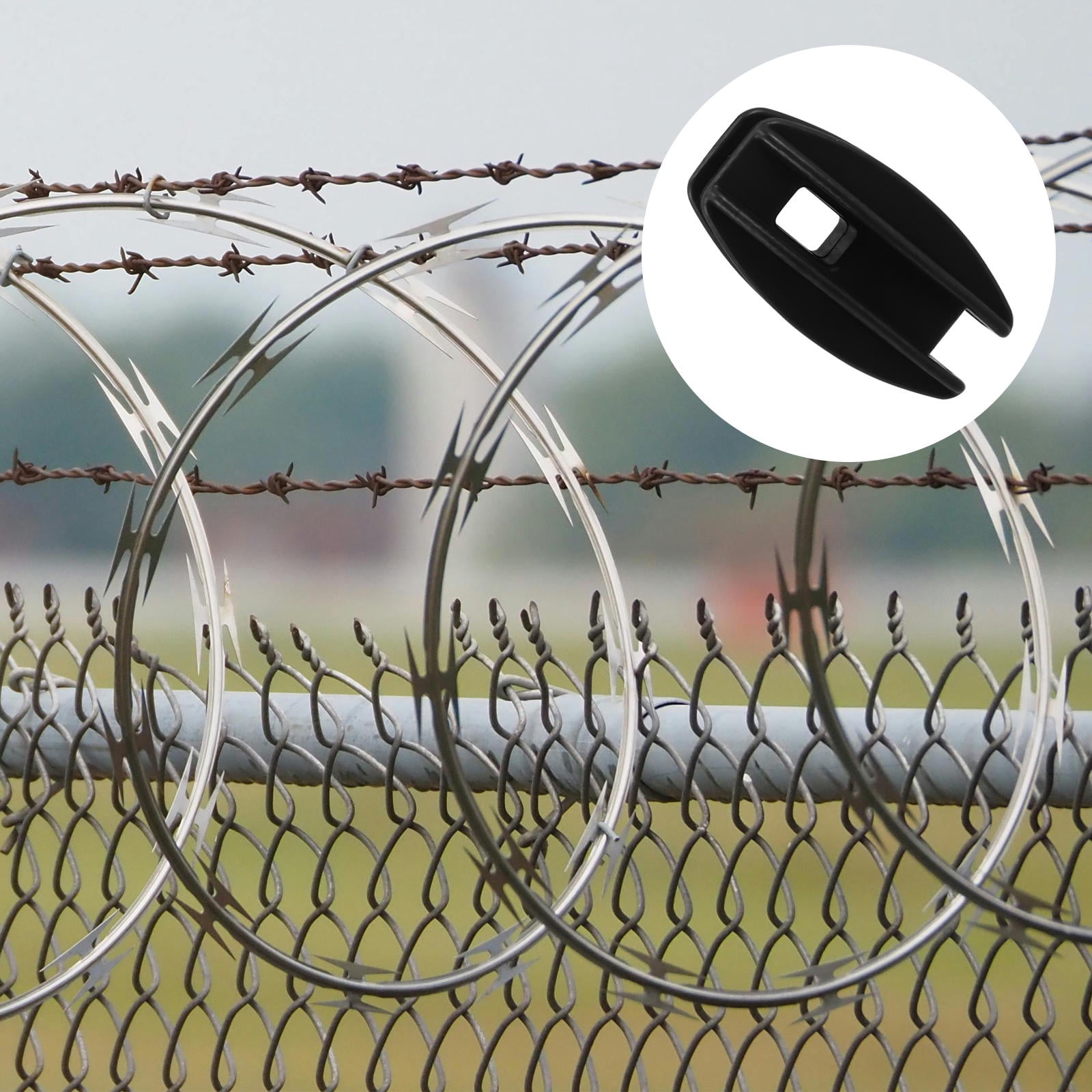 ROSENICE 10 Pcs Electric Fence Insulators Fences Livestock Fence Wire ...