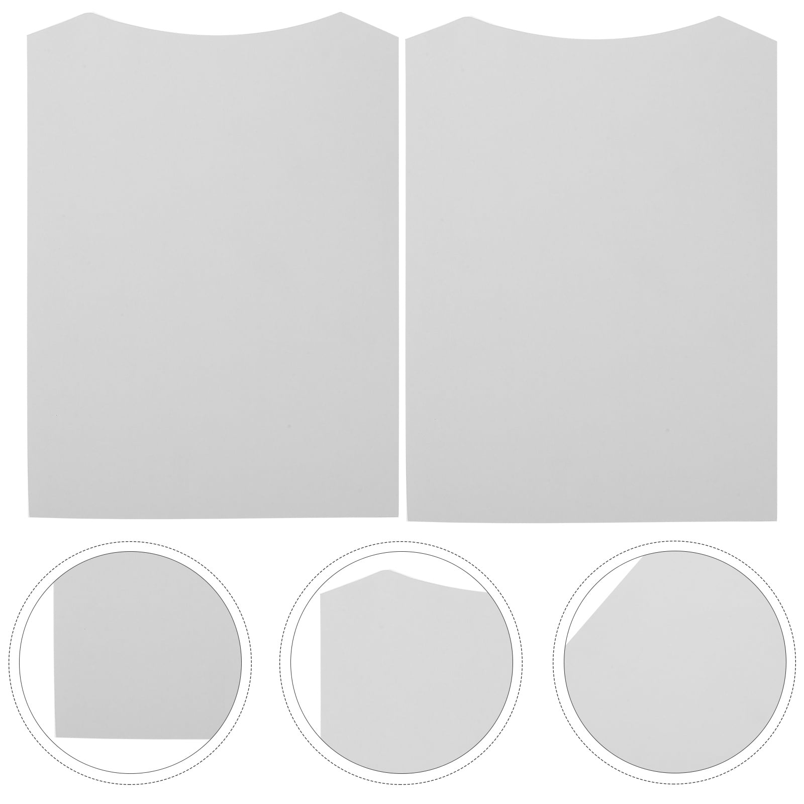 ROSENICE 10 Pcs Garment Packaging Cardboard Folding Clothes DIY Dress ...