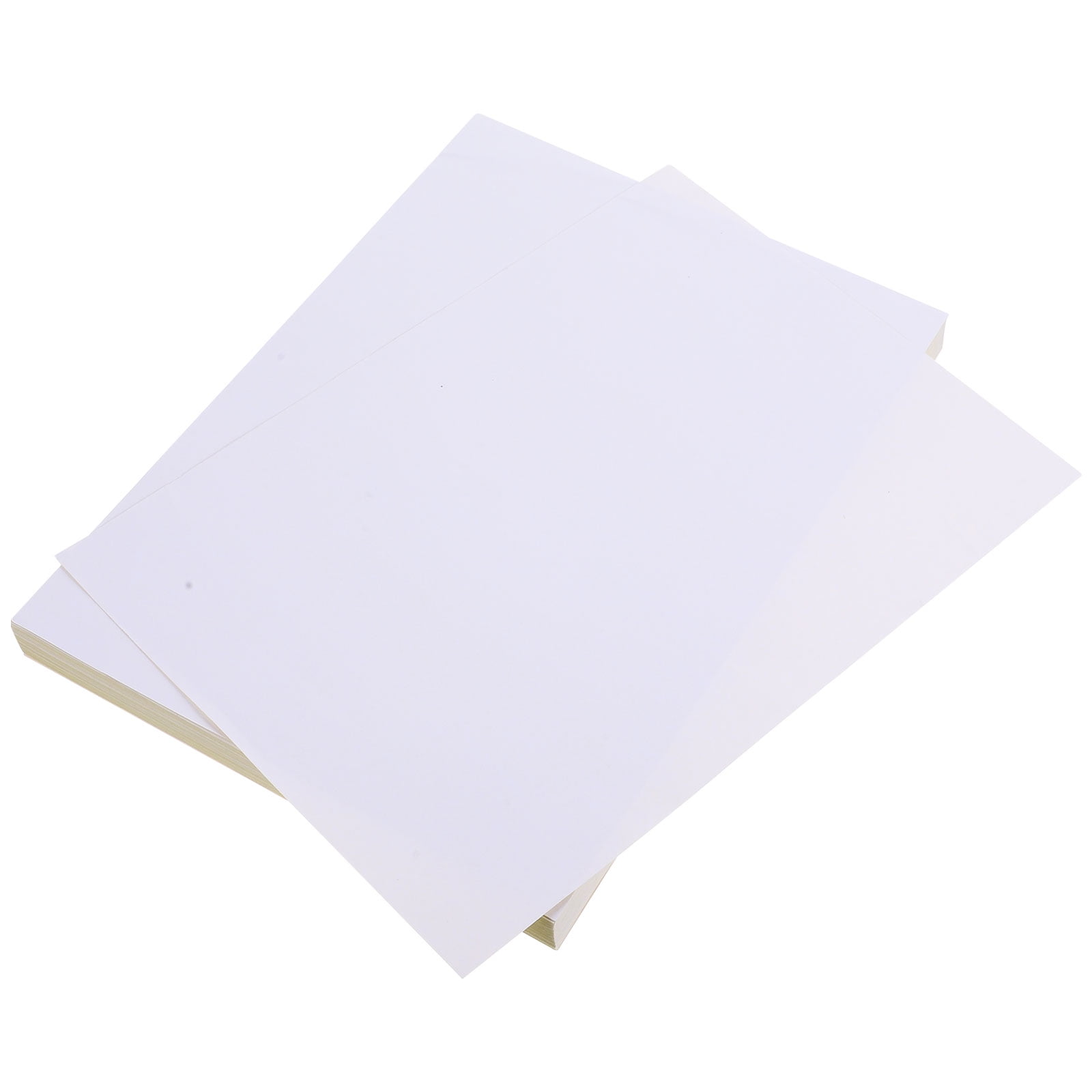 ROSENICE 100 Sheets Adhesive Printable Paper Clear Stickers Printer ...