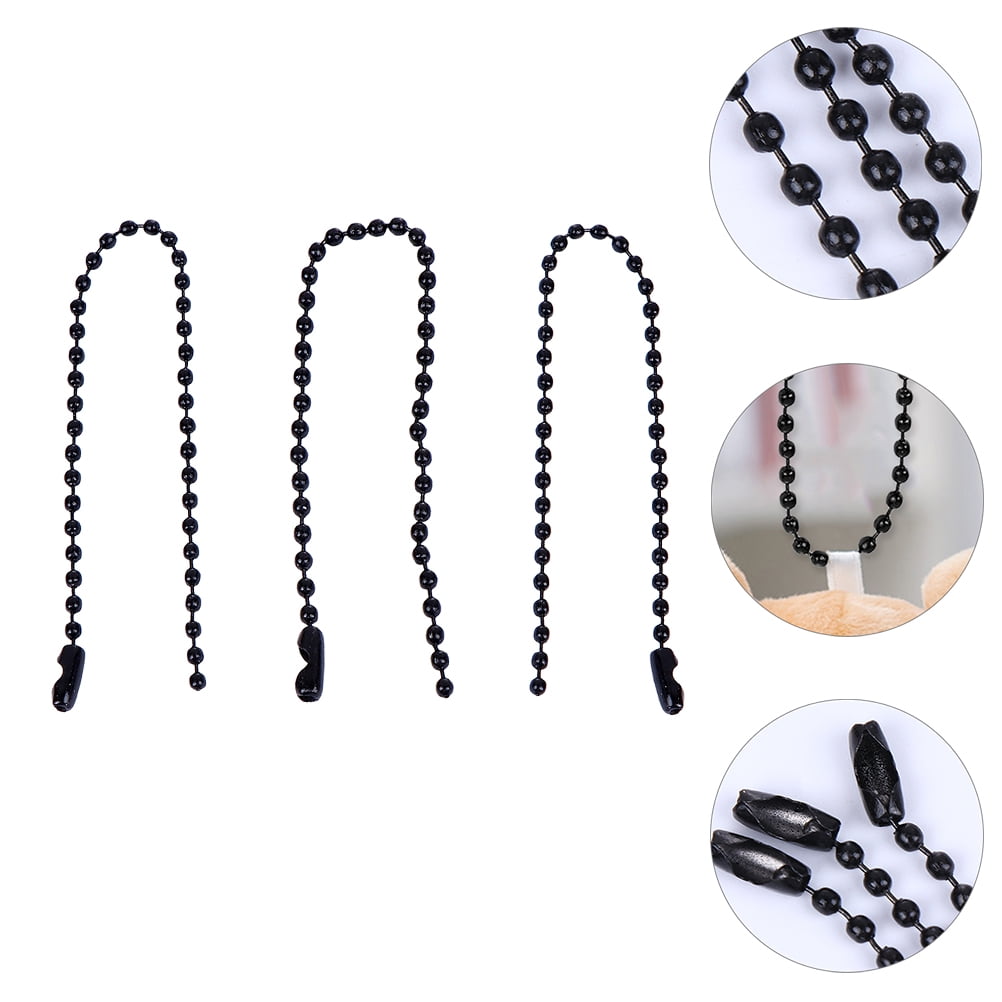 ROSENICE 100Pcs Metal Ball Chain for Diy Makers and Jewelry Making with ...