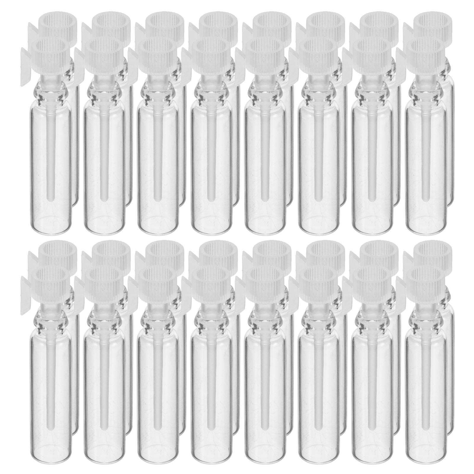 ROSENICE 100pcs Refillable Empty Dropper Bottles for Perfume Storage ...