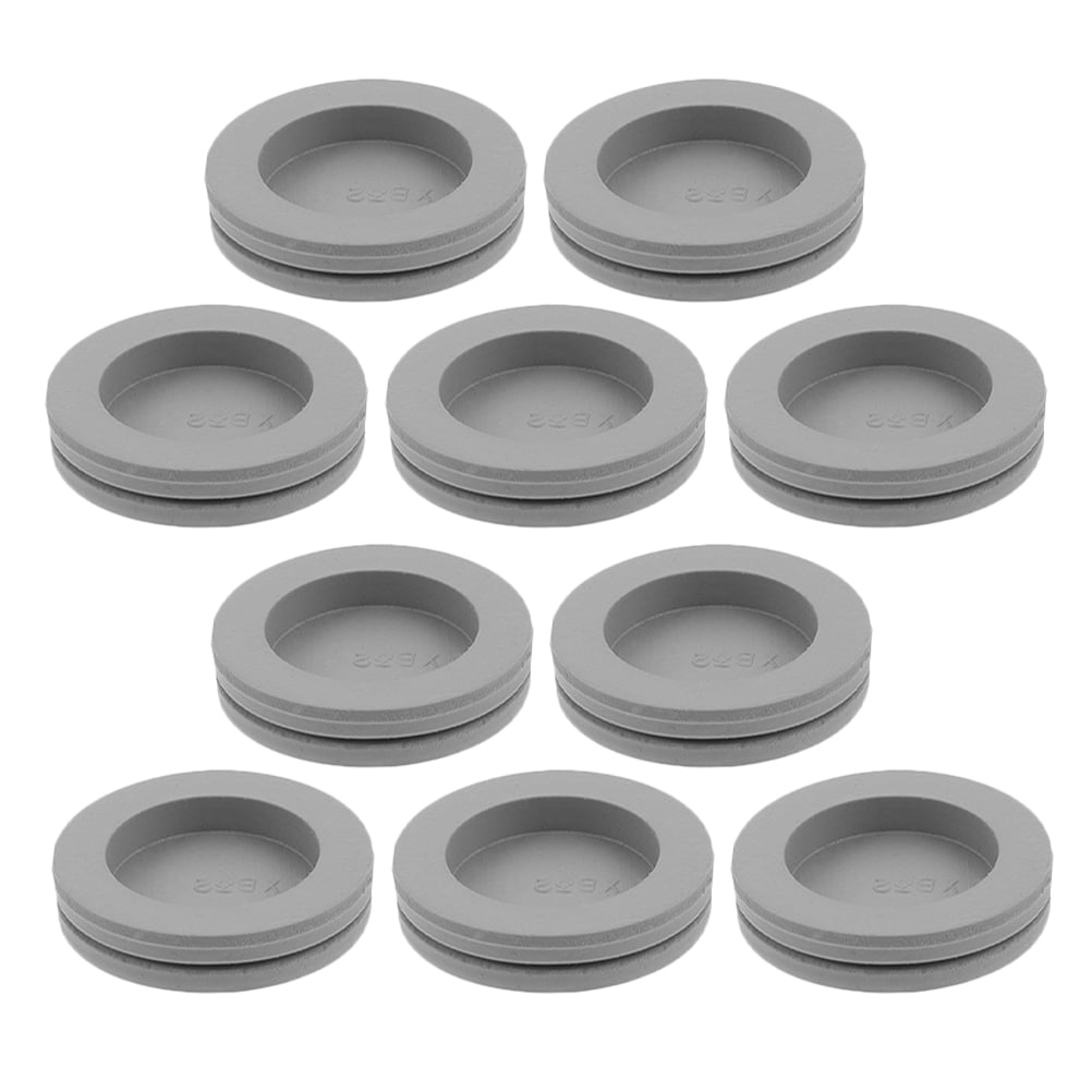 ROSENICE 10Pcs Air Conditioner Drain Plug Small Rubber Stoppers Round ...