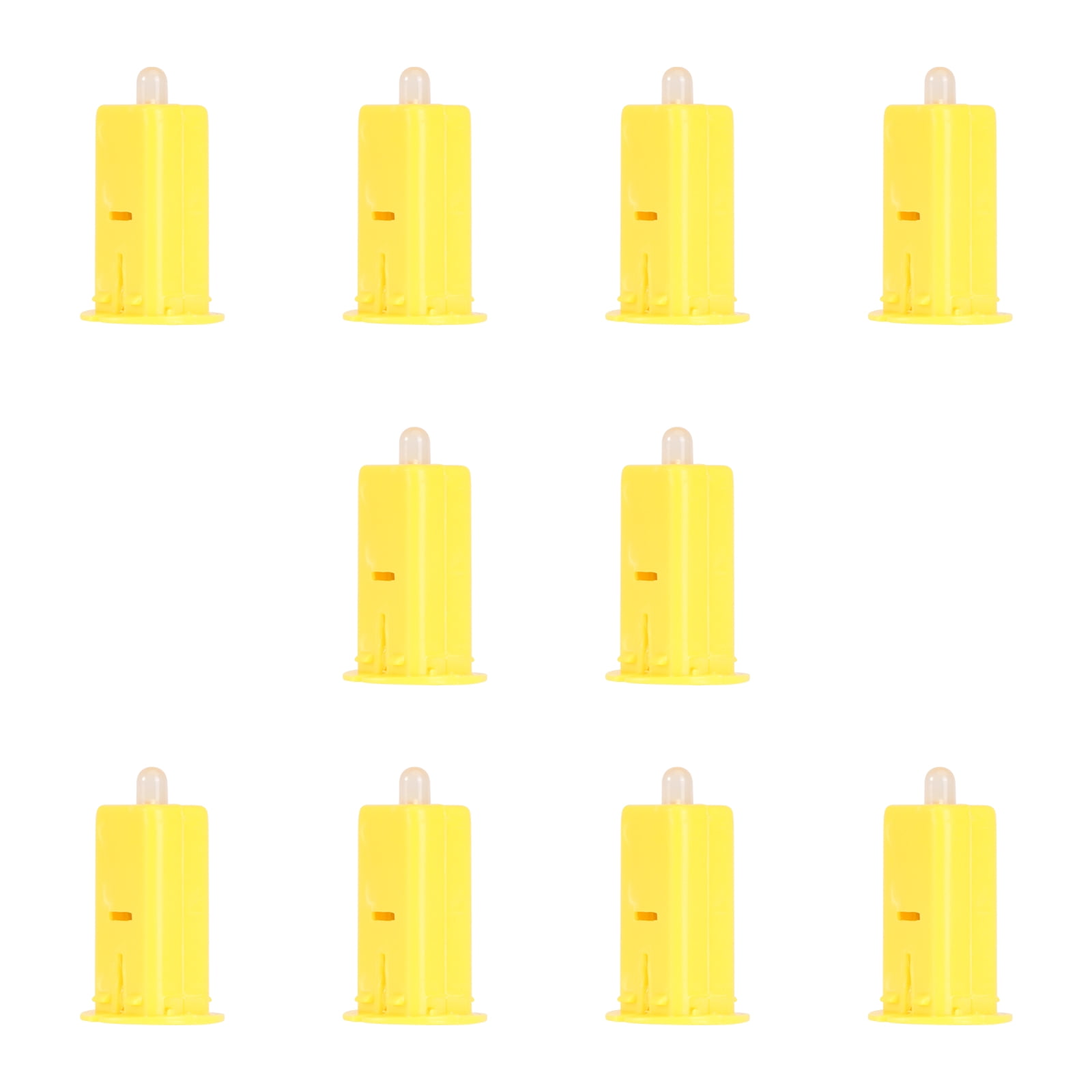 ROSENICE 10Pcs Lights For Wedding Paper Lantern Golden Plastic Lighting ...