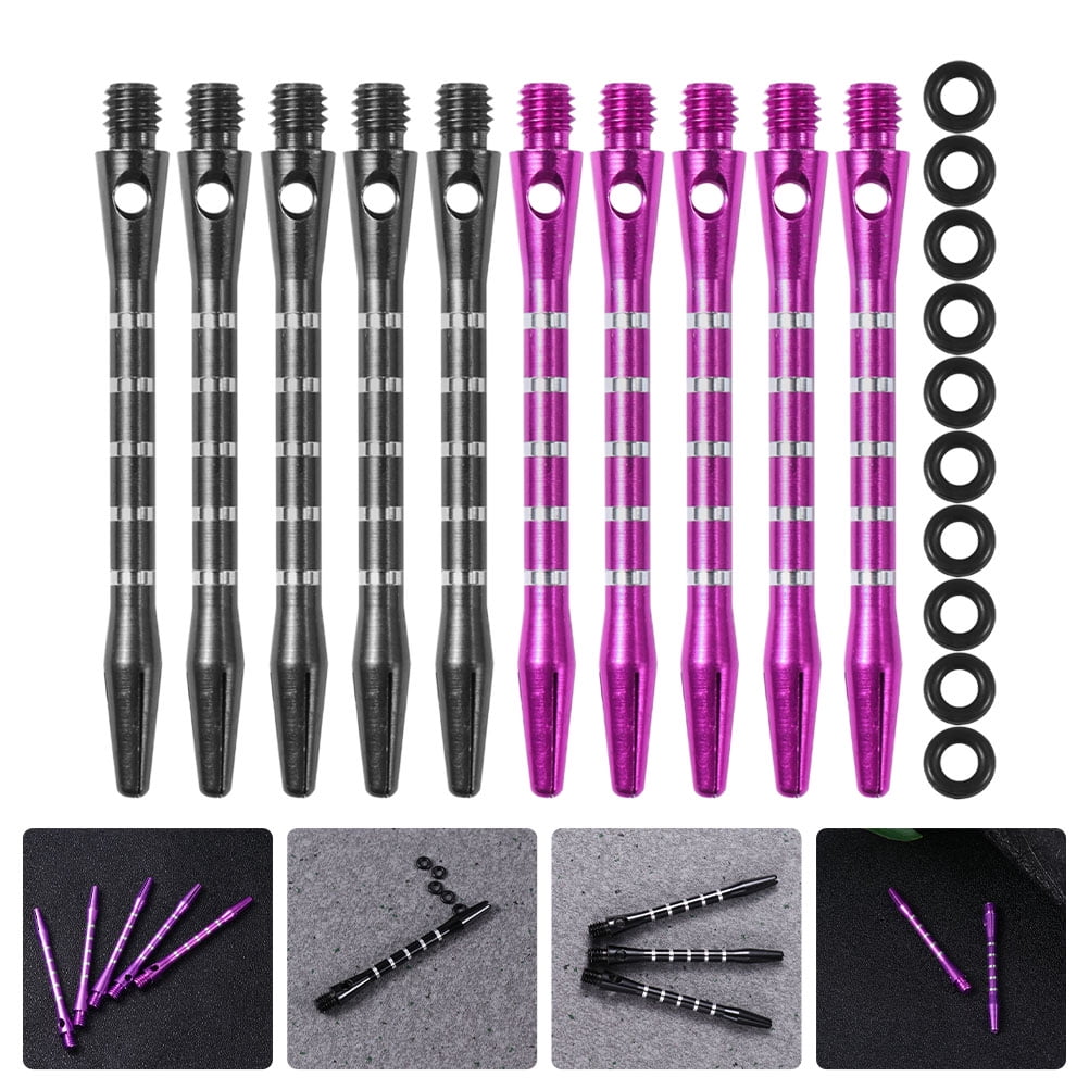 ROSENICE 10Sets Dart Shafts Aluminum Alloy Thread Rods for Steel Tip ...