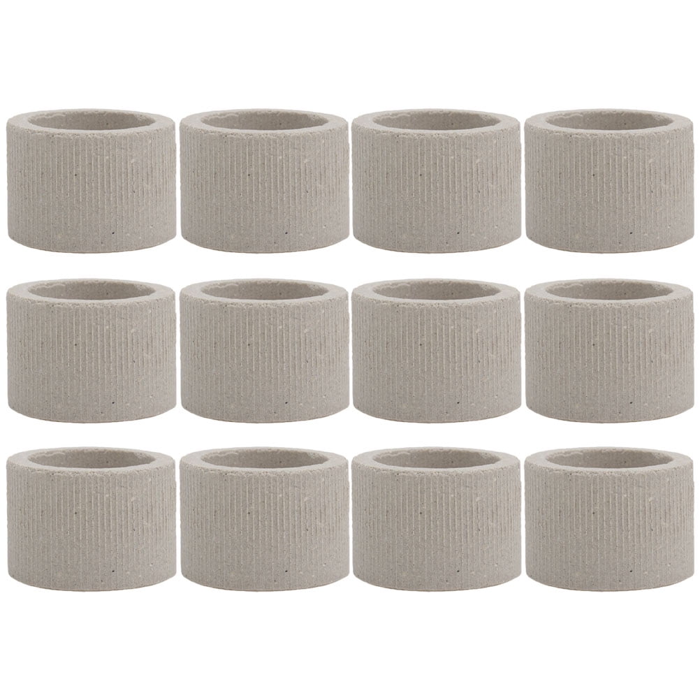 ROSENICE 12 Pcs Live Aquarium Plants Basket Ceramic Weights Freshwater ...