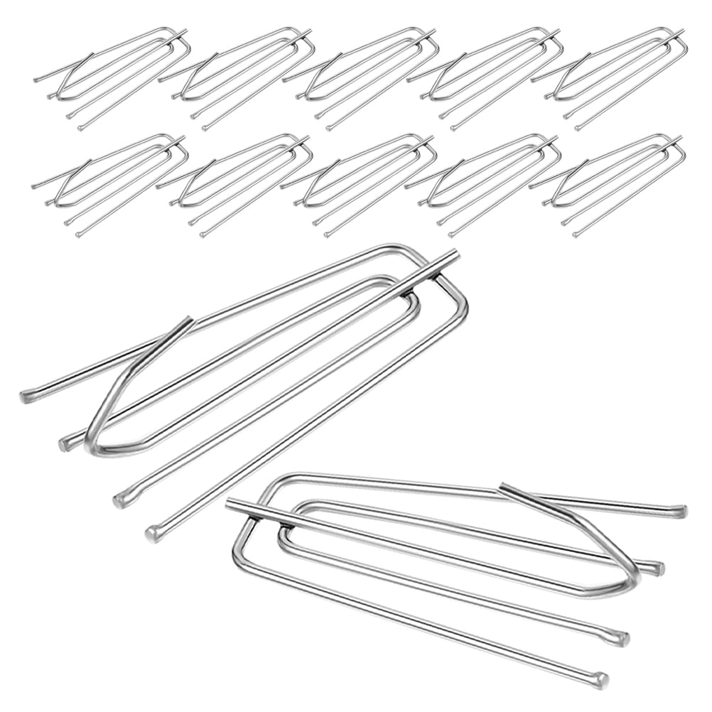 ROSENICE 15Pcs Metal Curtain Hooks With Four-claw Design For Heavy ...