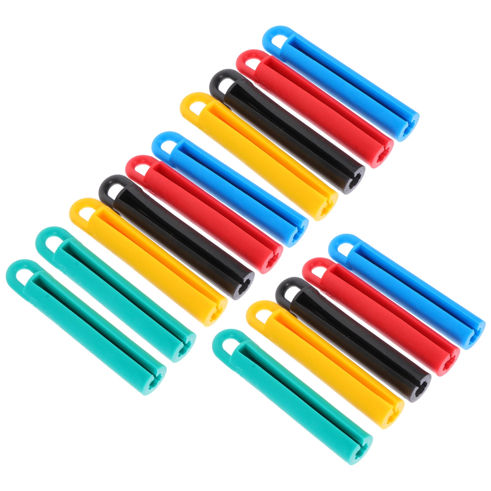 ROSENICE 15pcs Pool Cue Hanger Billiard Hangers Assorted Color Storage ...