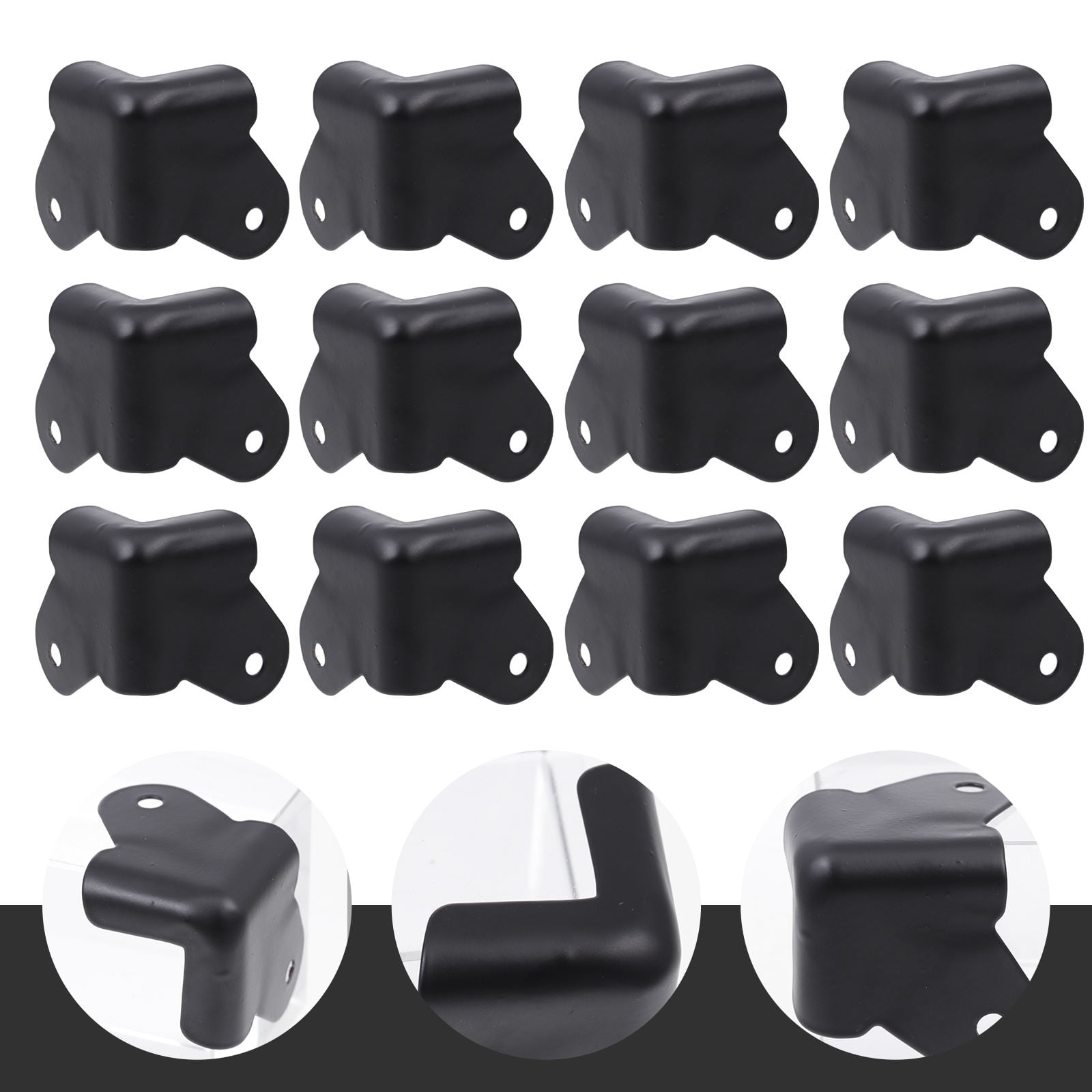 ROSENICE 16 Pcs Furniture Speaker Corner Guards Shelf Corner Protectors Anti-collision Corner ...