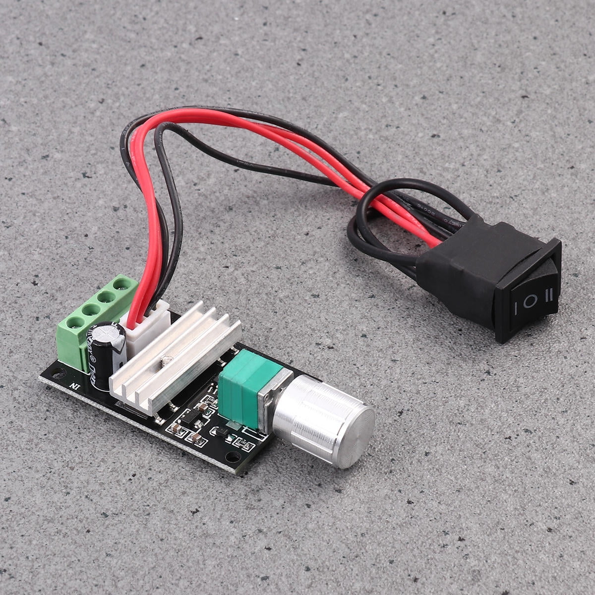 ROSENICE Pwm Adjustable Reversible Motor Driver Switch Multi 1Set 2.1x1 ...