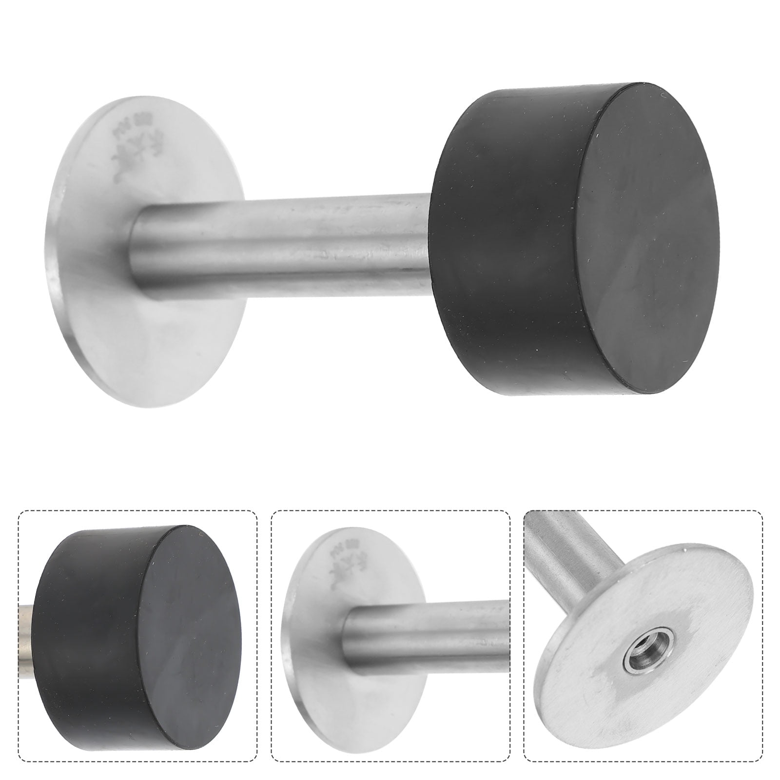 ROSENICE 1Pack Stainless Steel Door Stopper for Wall Protection in ...