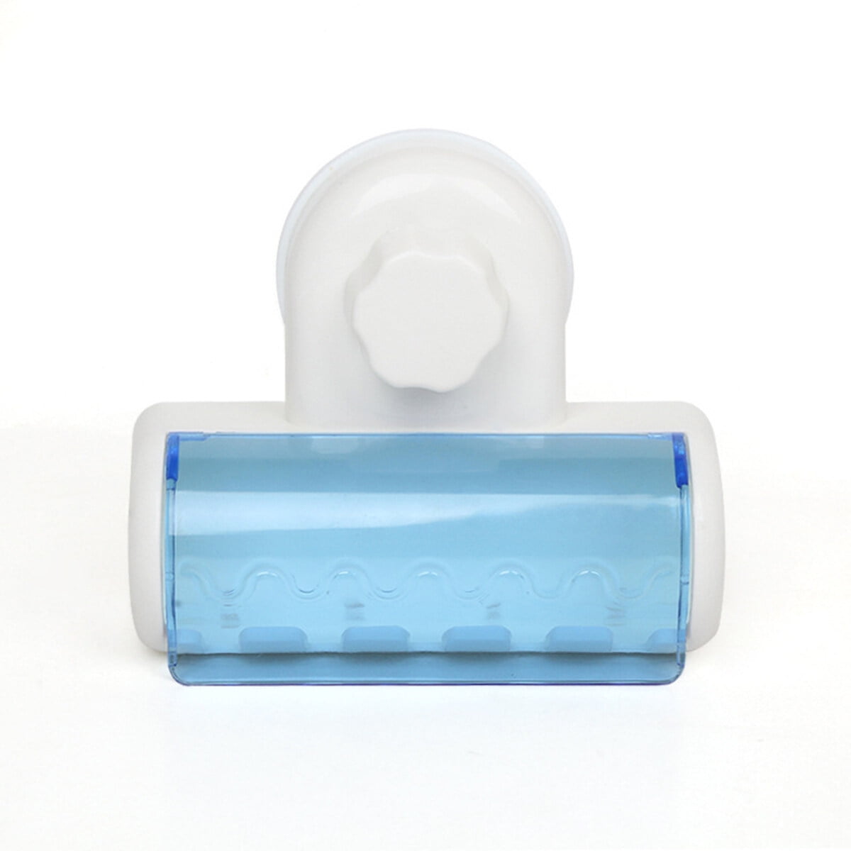 ROSENICE 1Pack Wall-Mounted Sky-Blue Plastic Toothbrush Holder for ...