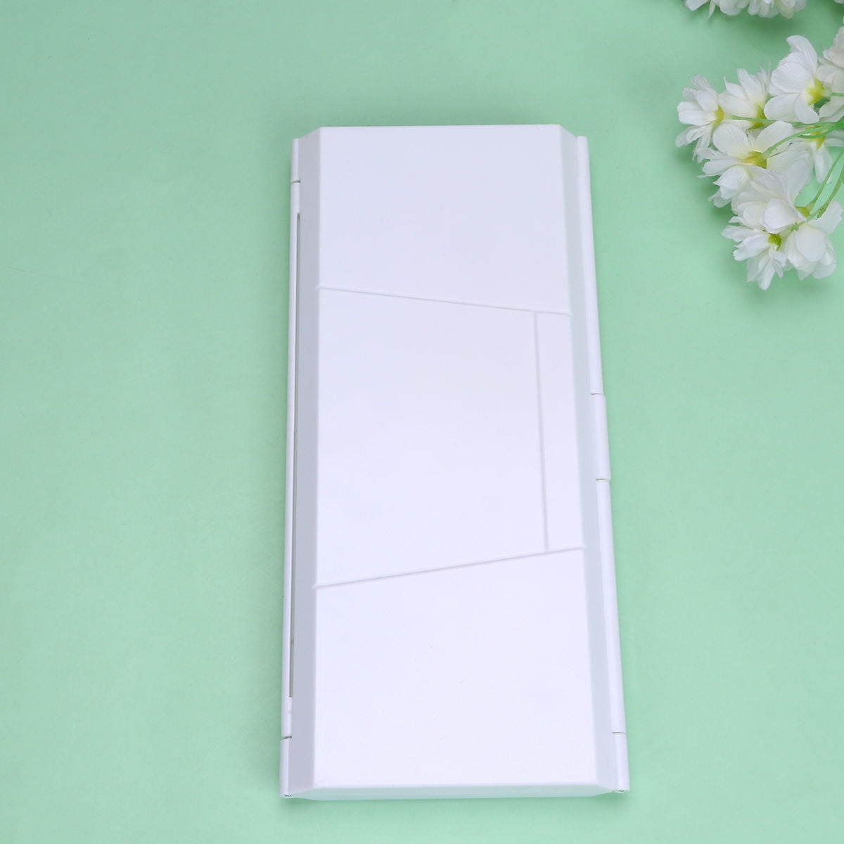 ROSENICE 1Pack Watercolor Folding Color Mixing Box White Plastic Paint ...