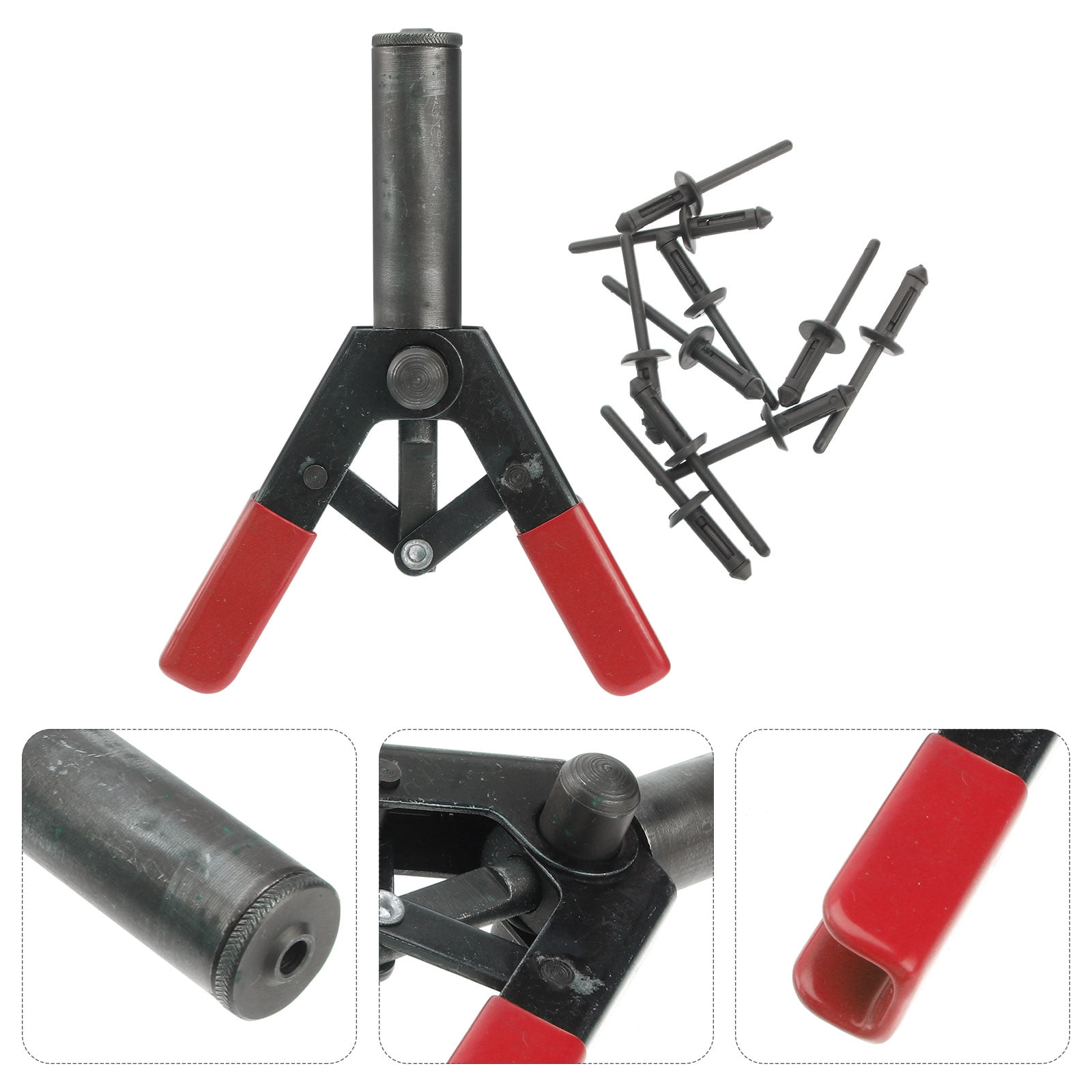 ROSENICE 1Pc Hand Rivet Tool with Carbon Steel Material for One-Handed ...