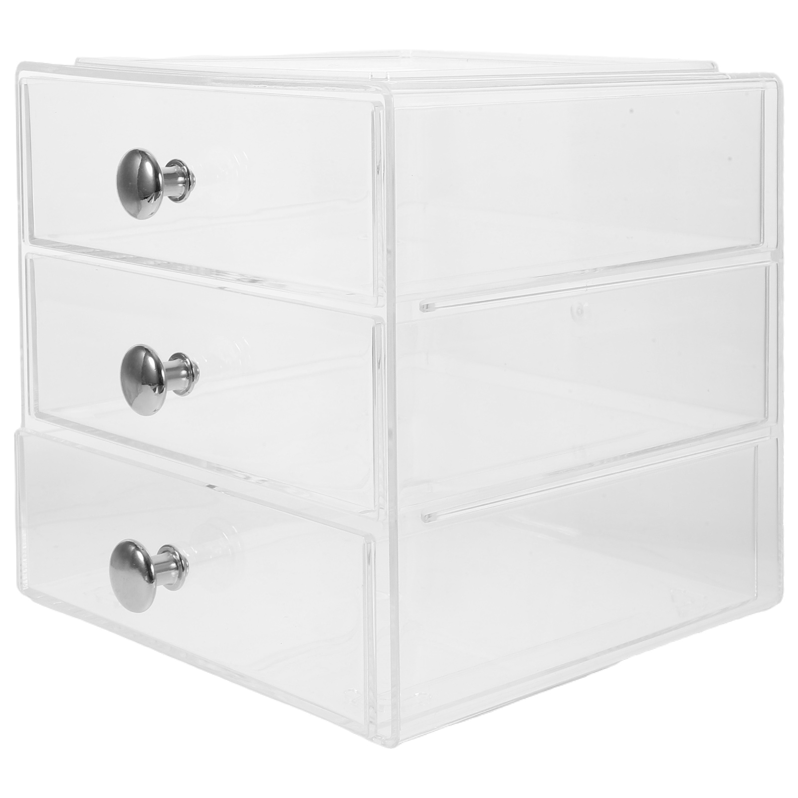 ROSENICE 1Pcs Drawer Type Storage Box Multi Layer Stackable Clear Desk ...