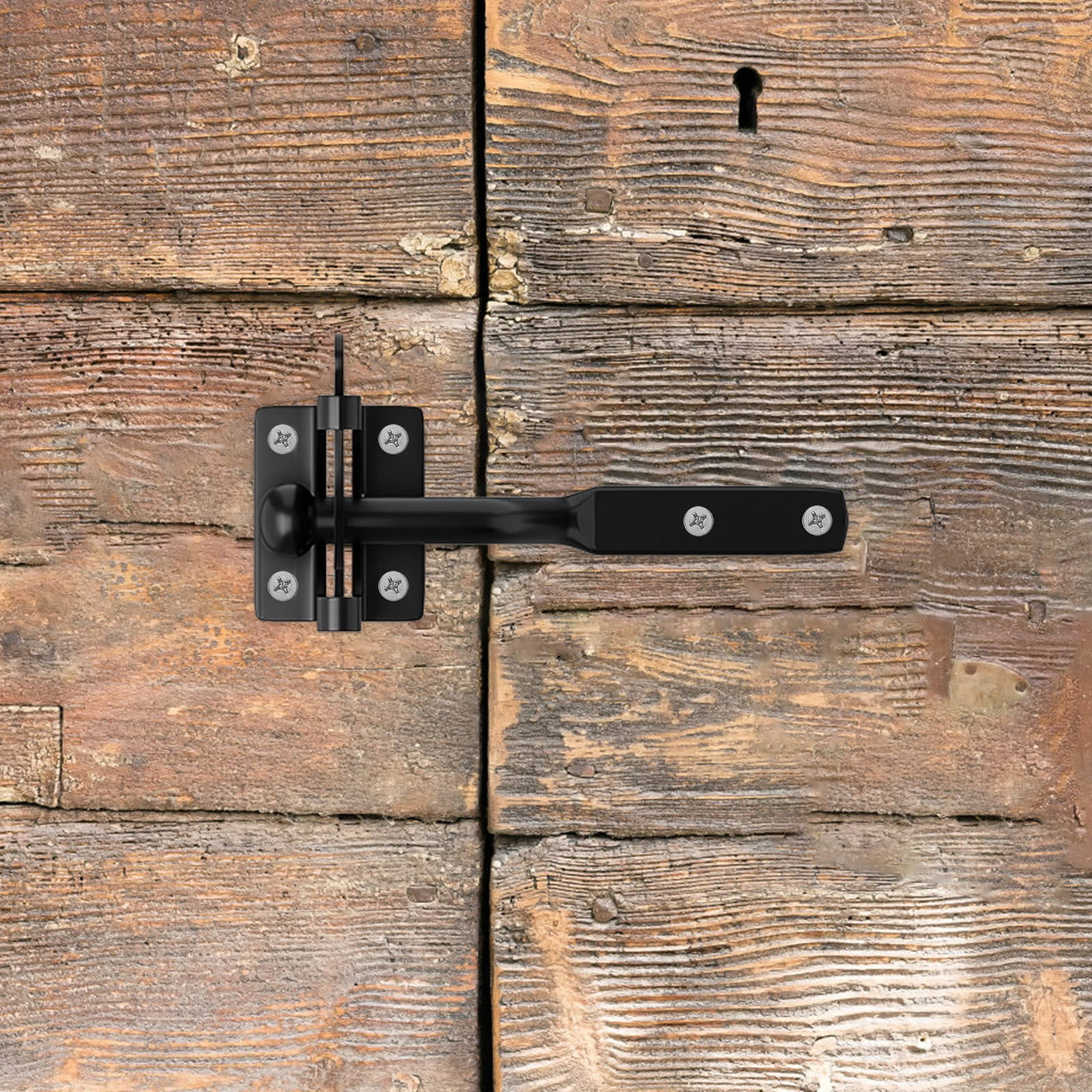 ROSENICE 1Pcs Farm Latch for Outdoor Use with Iron Construction 5.7In ...
