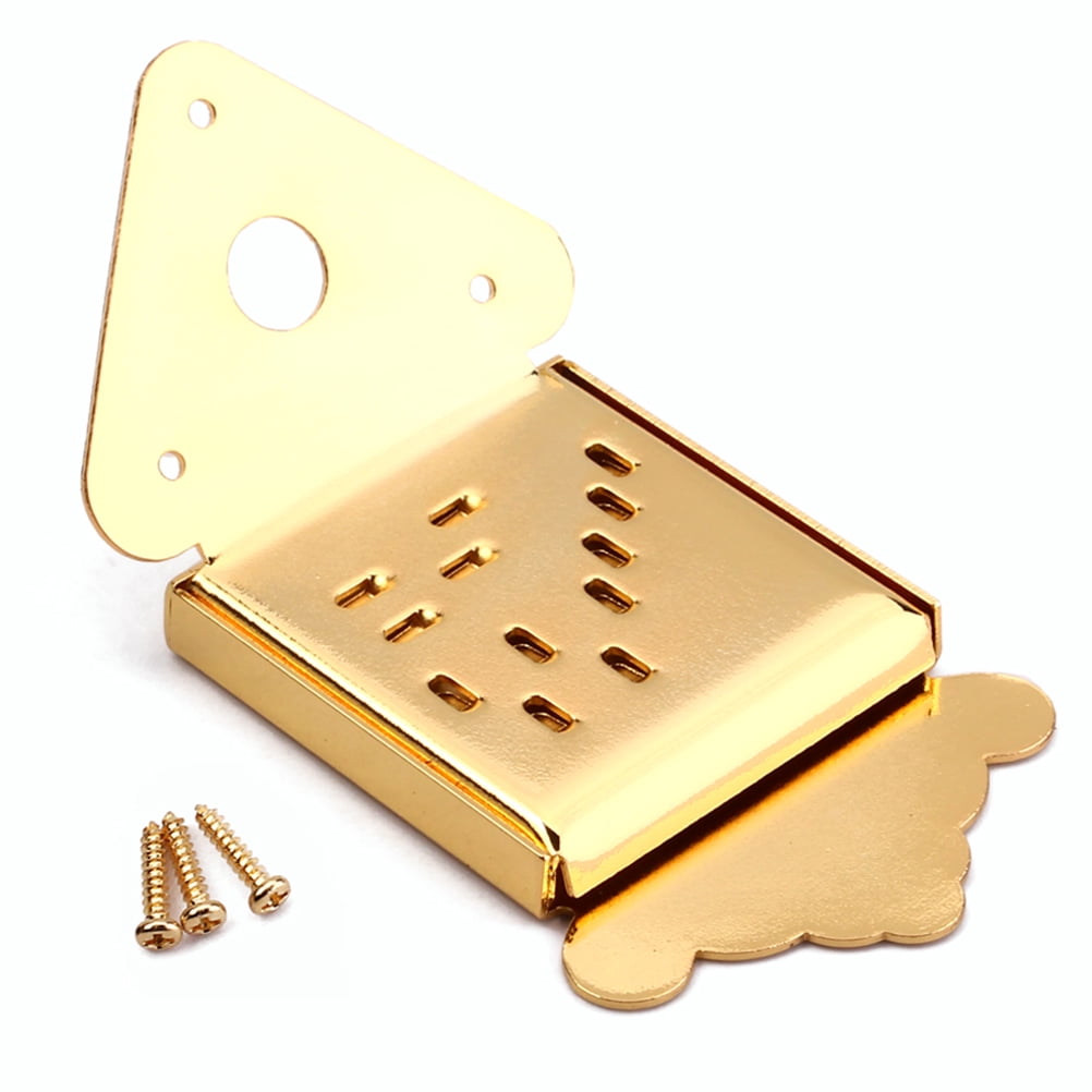 ROSENICE 1Pcs Metal Mandolin Tailpiece for Guitar and Mandolin Improves ...