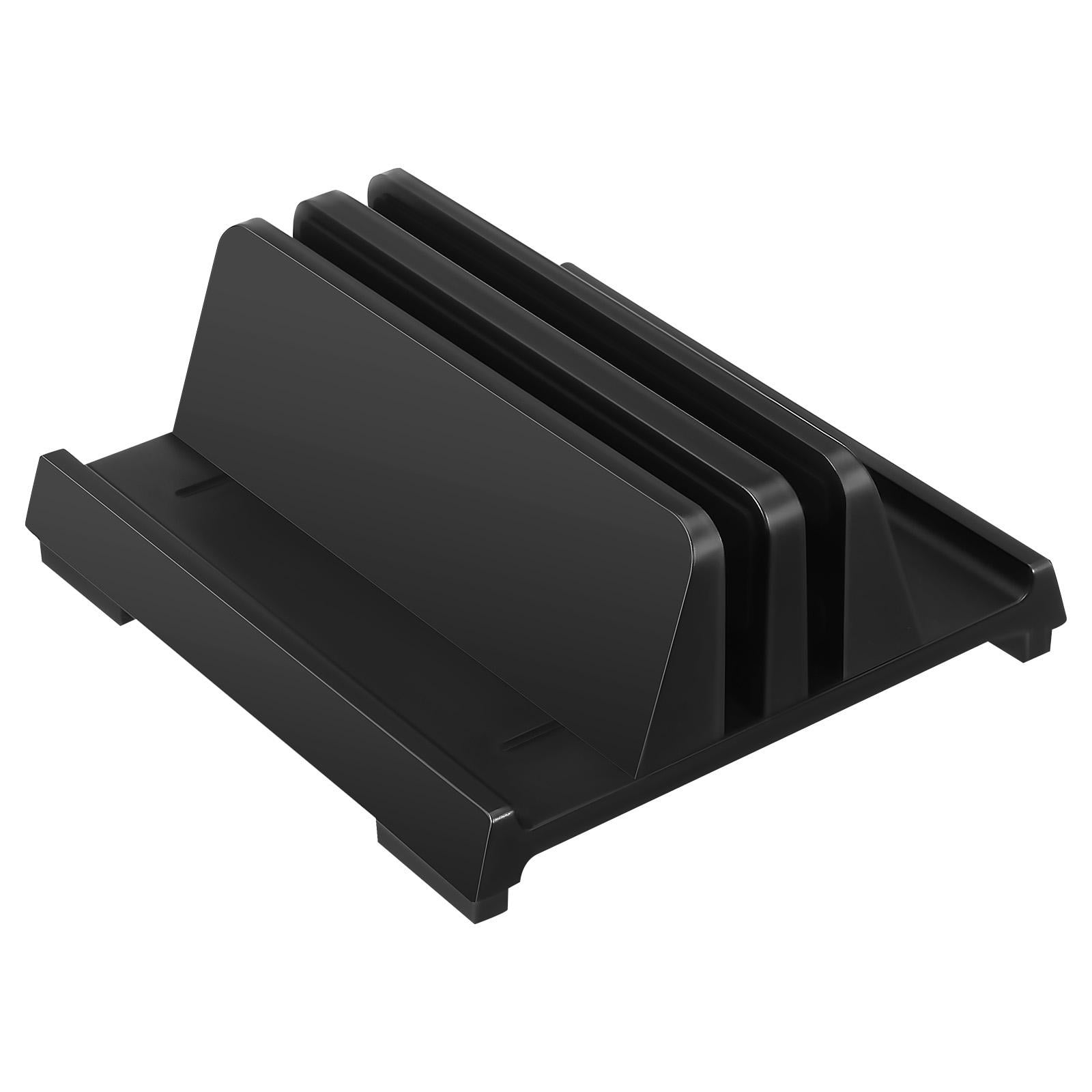 ROSENICE 1Set Black ABS Vertical Laptop Stand For Desk With Adjustable ...