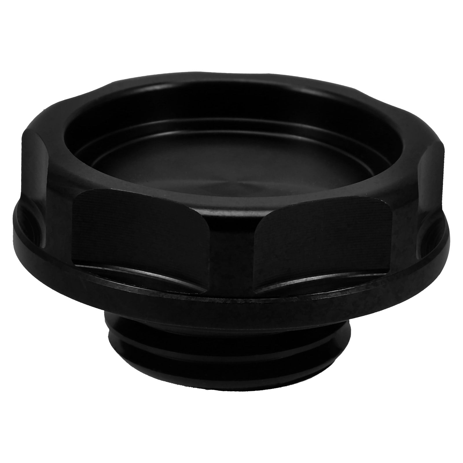 ROSENICE 1Set Black Aluminum Alloy Gas Tank Vent Cap for Vehicle Seal ...