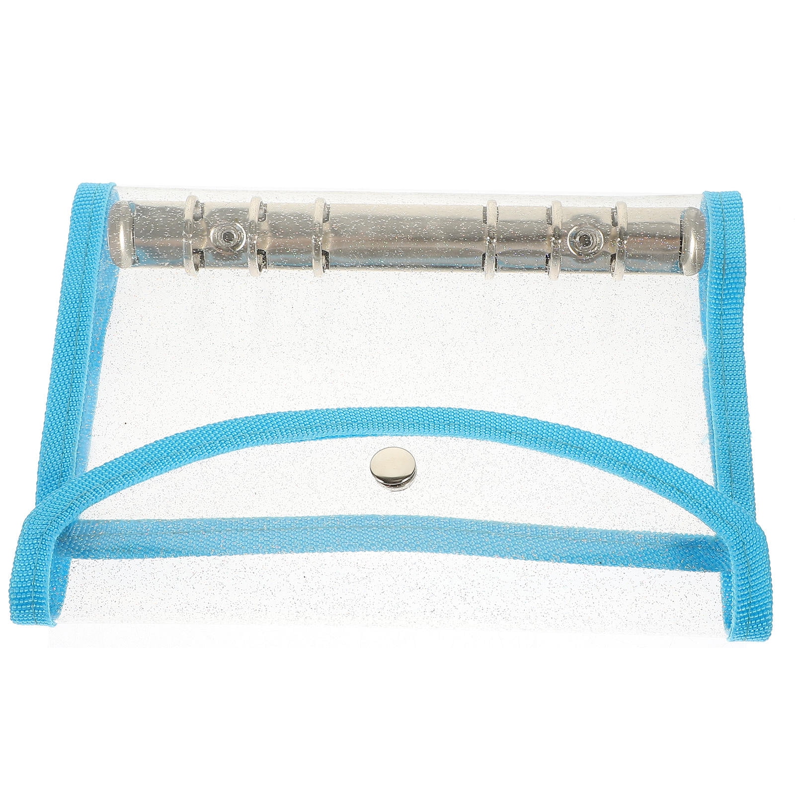 ROSENICE 1Set Blue PVC Notebook Cover for Refillable Loose Leaf Planner ...