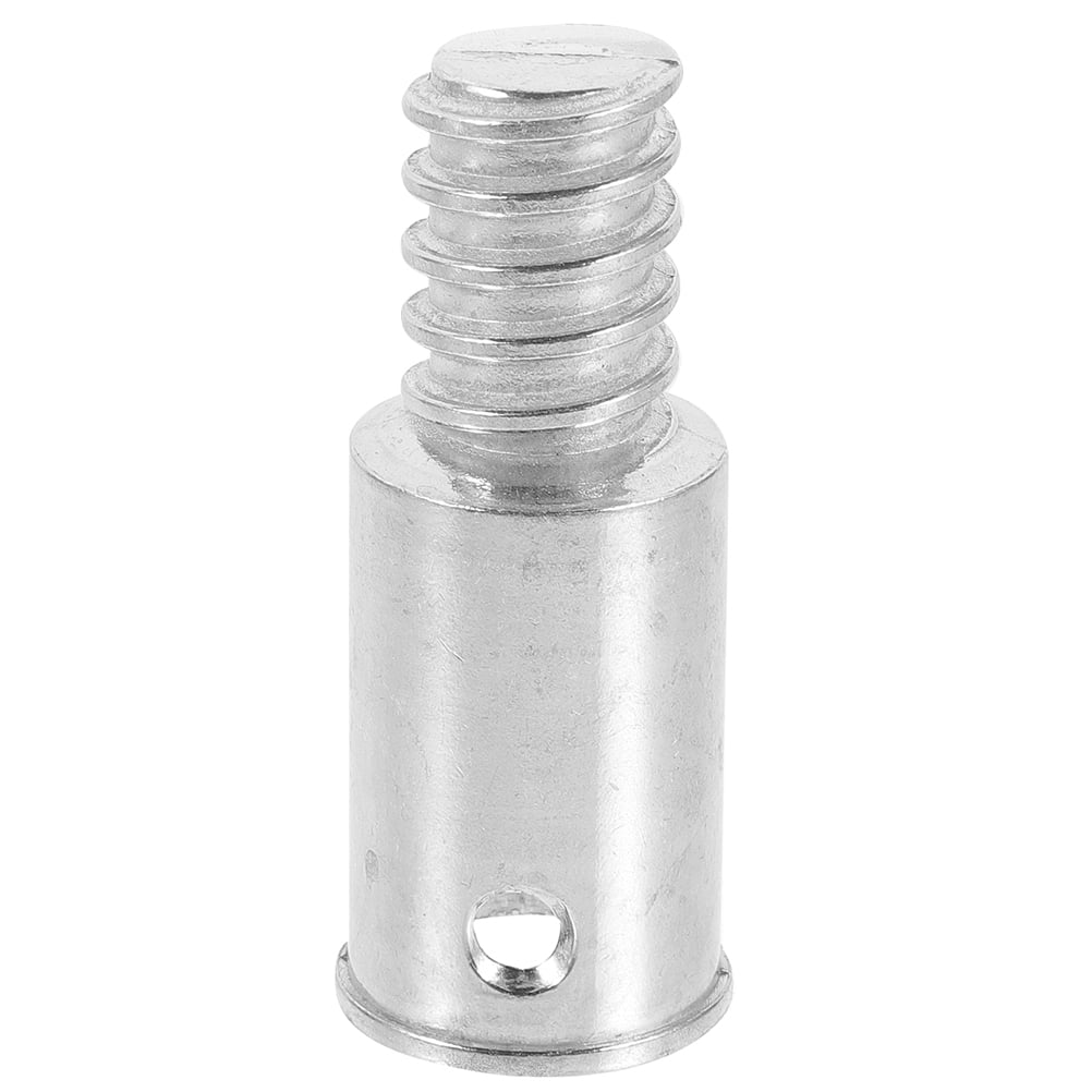 ROSENICE 1Set Cylindrical Silver Broom Handle Threaded End for ...