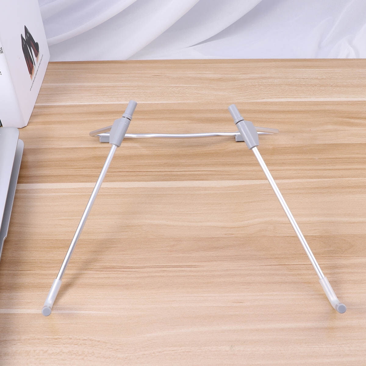 ROSENICE 1Set Grey Laptop Riser for Desk with Elevate Laptop Function ...