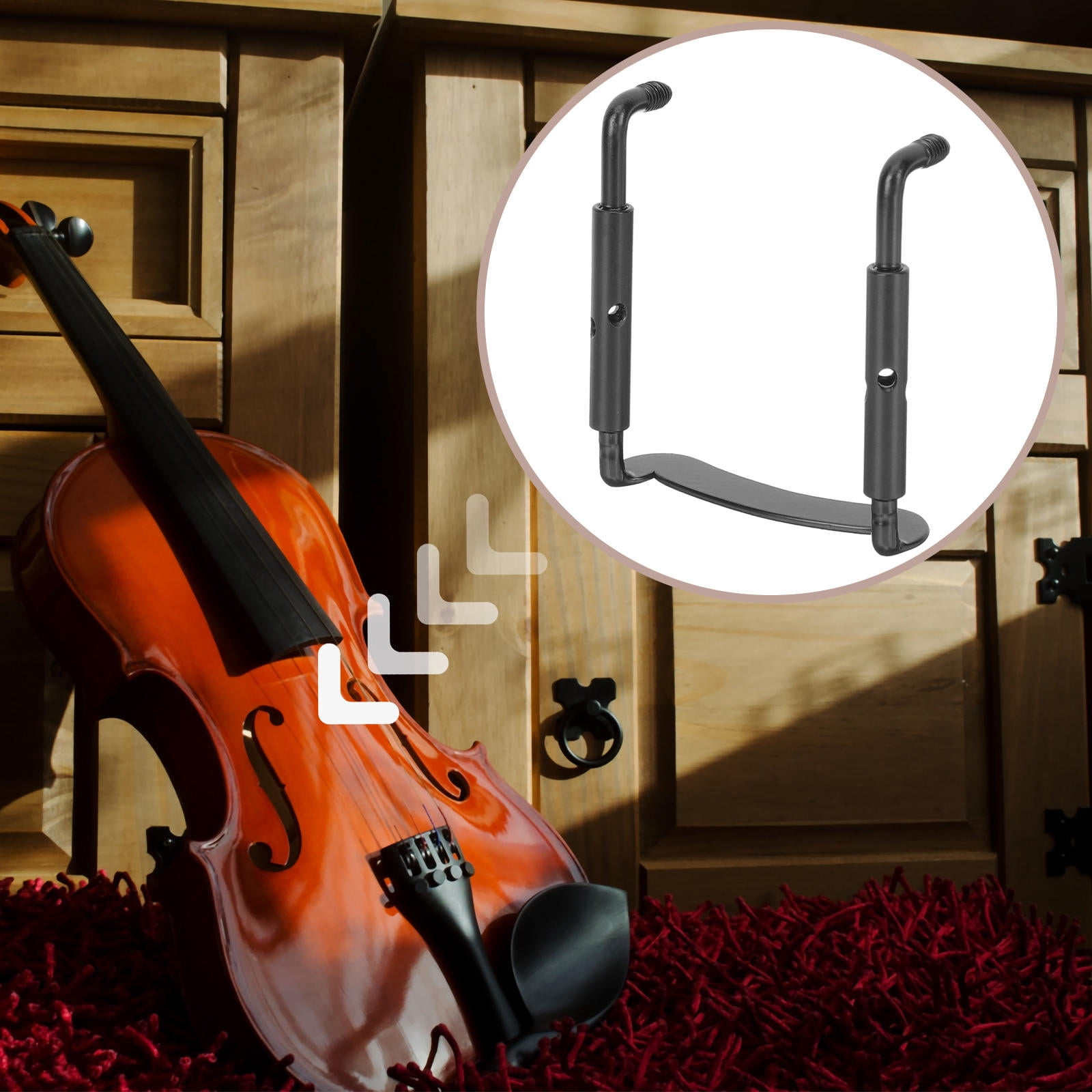 ROSENICE 1Set Metal Chin Rest Screws for Violin Replacement Parts and ...
