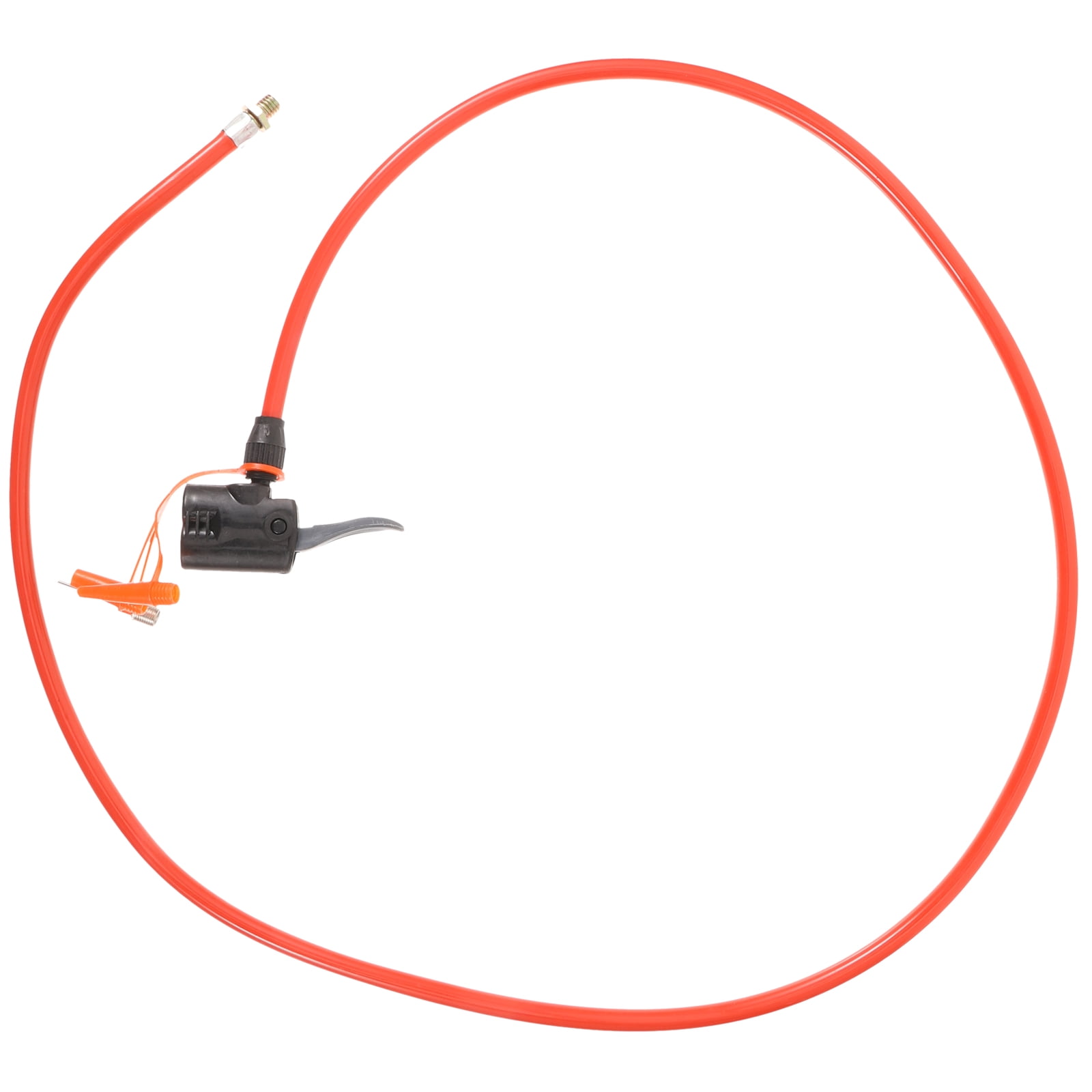 ROSENICE 1Set Red TPU Metal Air Hose Tire Inflator Fitting For Cycling ...