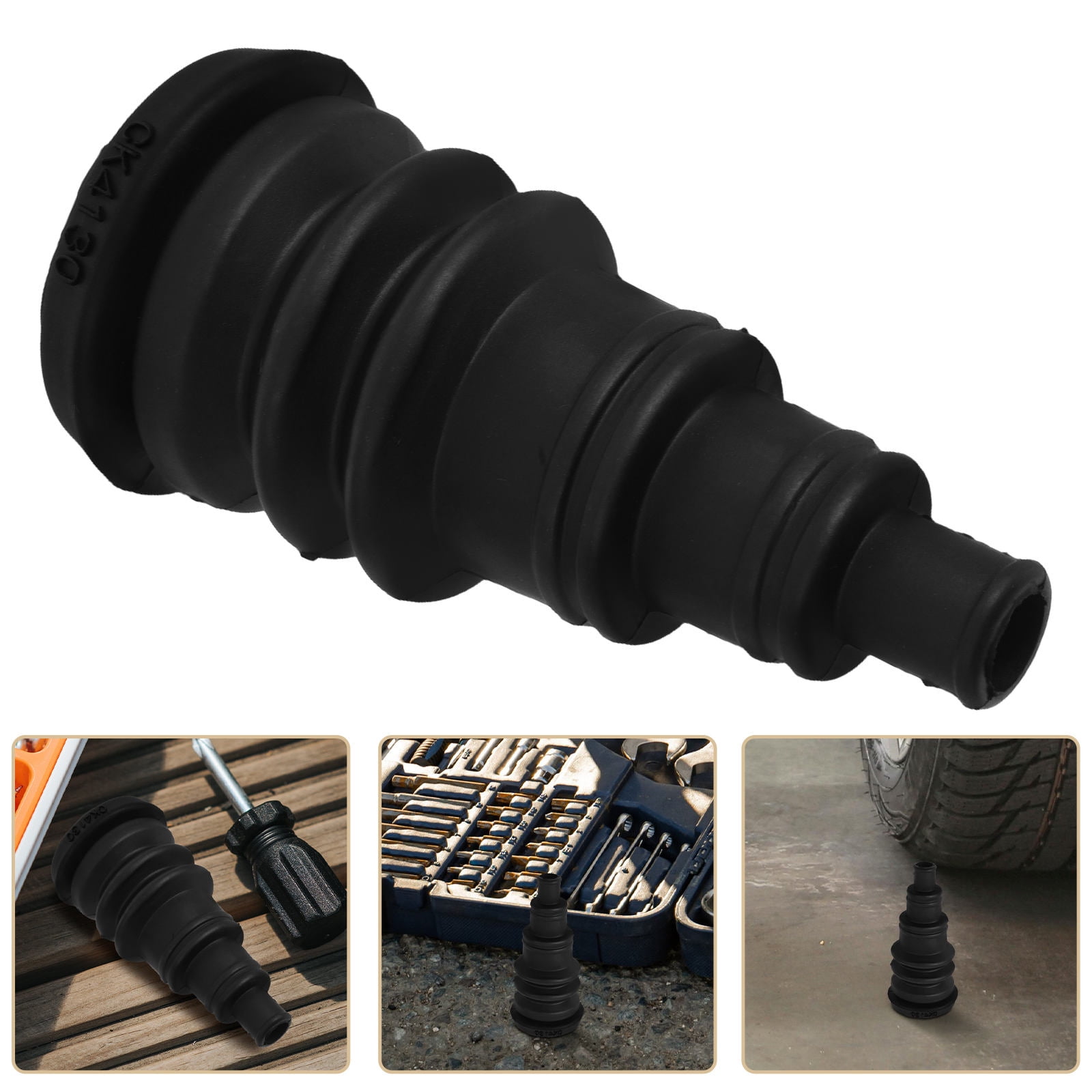 ROSENICE 1Set Rubber Grommet Kit for Wiring Firewall Protection Round ...