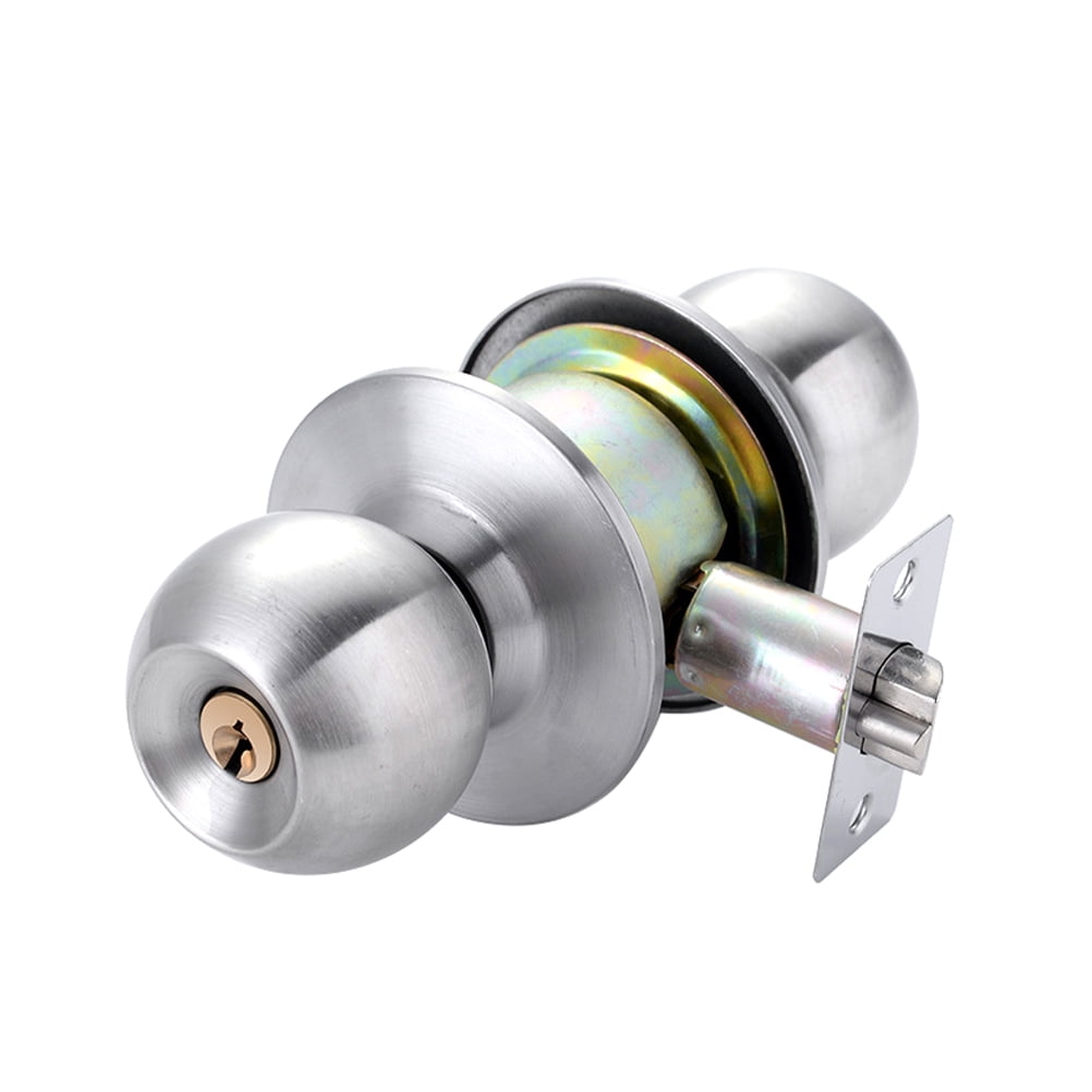 ROSENICE 1Set Spherical Lock for Bedroom Door with Stainless Steel Knob ...
