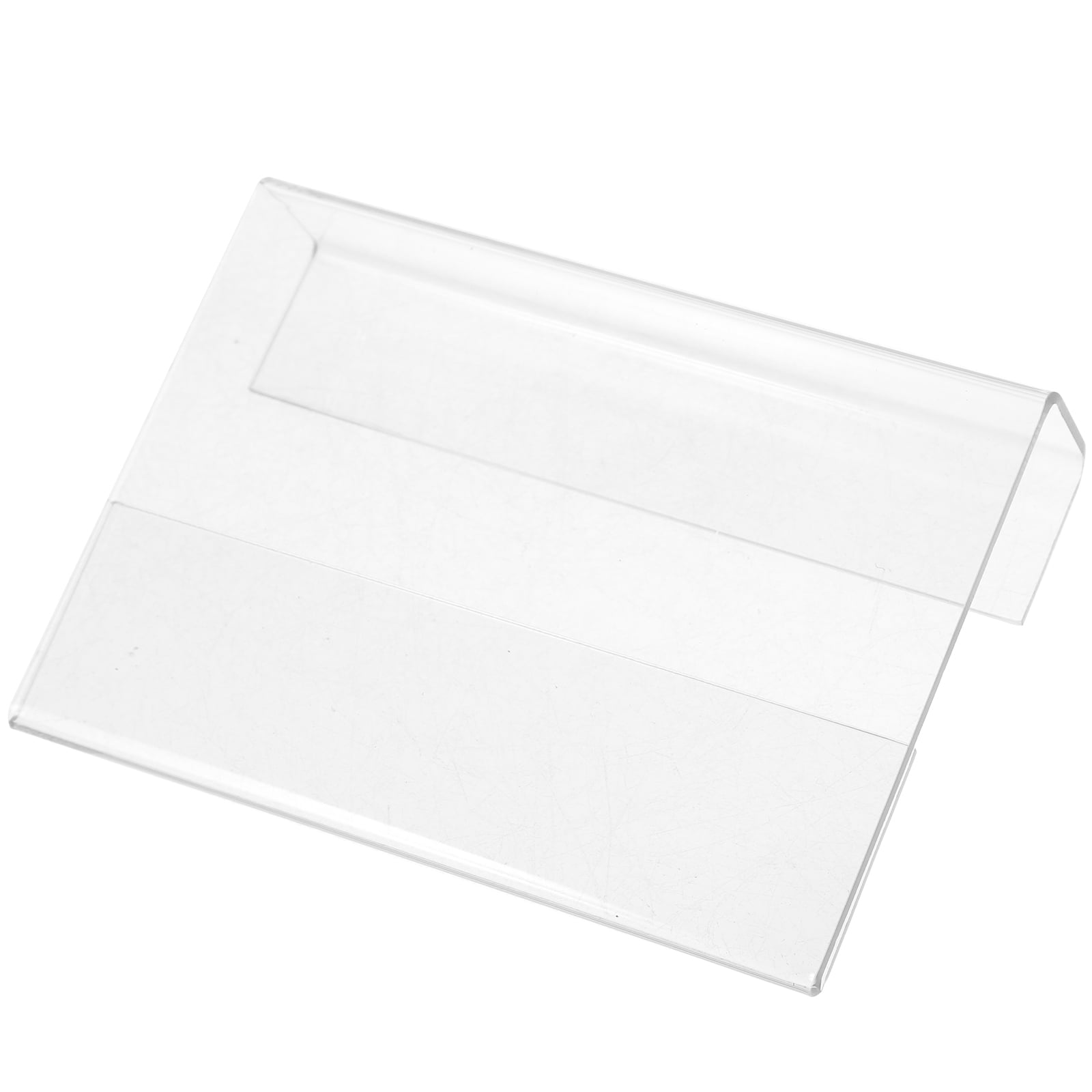 ROSENICE Clear Card Hanging Holder Acrylic Name Card Holder Transparent ...