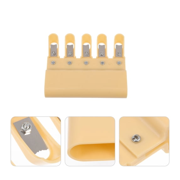 ROSENICE 1Set Yellow Plastic Staff Line Maker for Classroom and Music ...