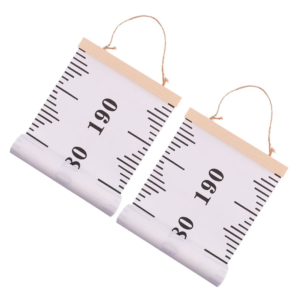 ROSENICE 2 Pcs Wall Macrame Hanging Height Measuring Ruler Chart for ...