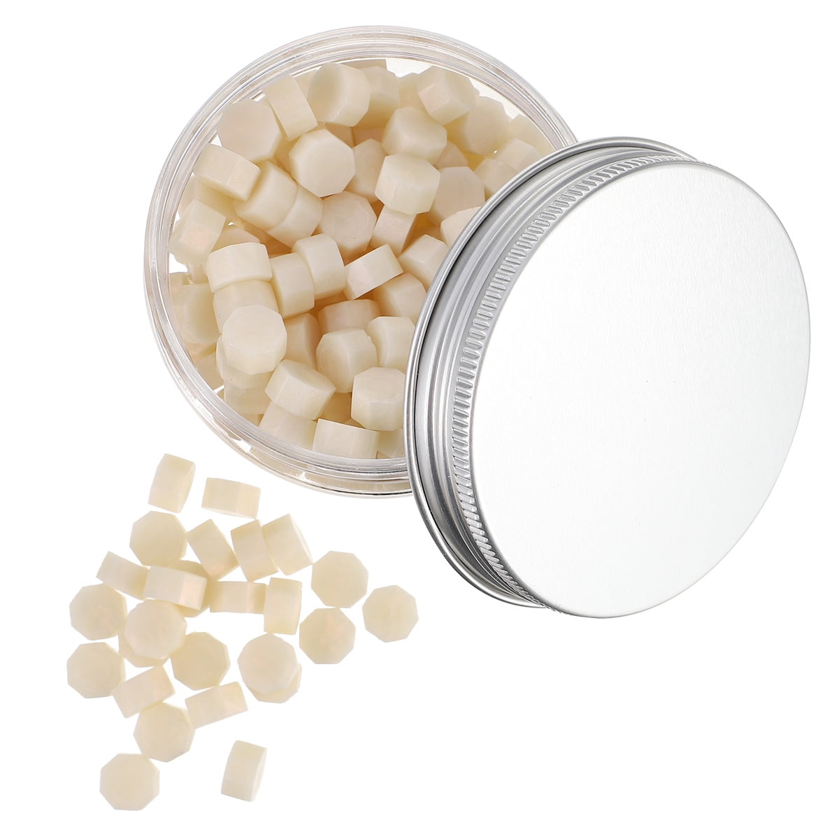 ROSENICE 200 Pcs Envelope Wax Seal Beads Melt Packaging Octagon Sealing ...