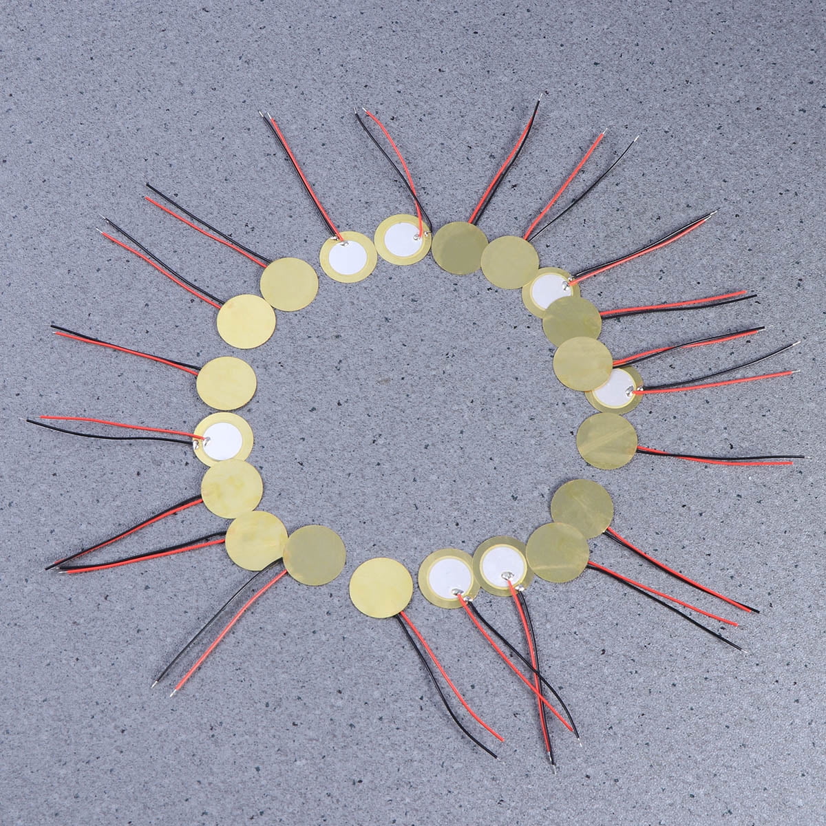 ROSENICE 20PCS 20mm Piezo Disc Diaphragm Buzzer Copper Sheet ...