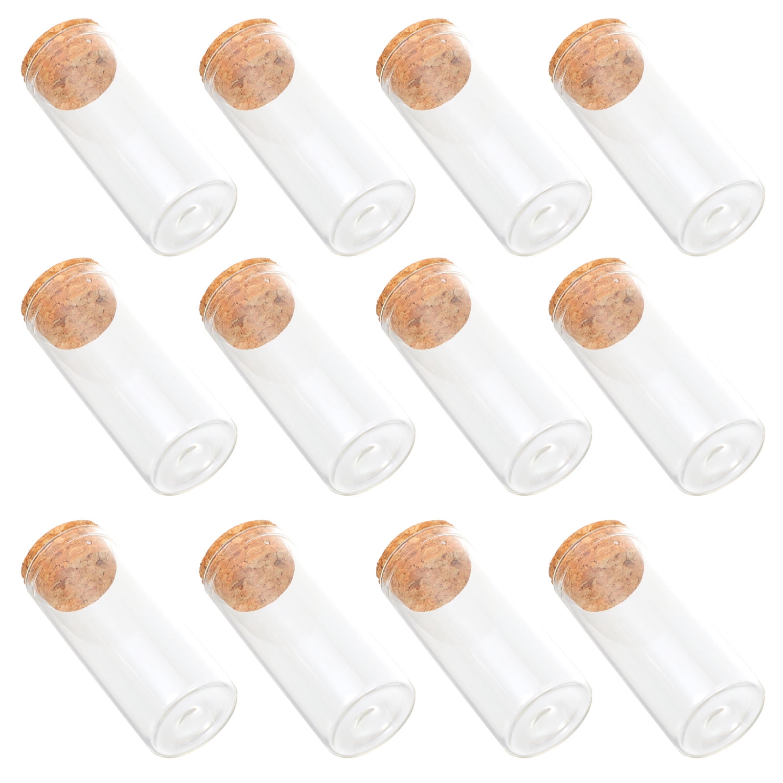 ROSENICE 20Pcs Transparent Test Tubes with Corks for Researchers and ...