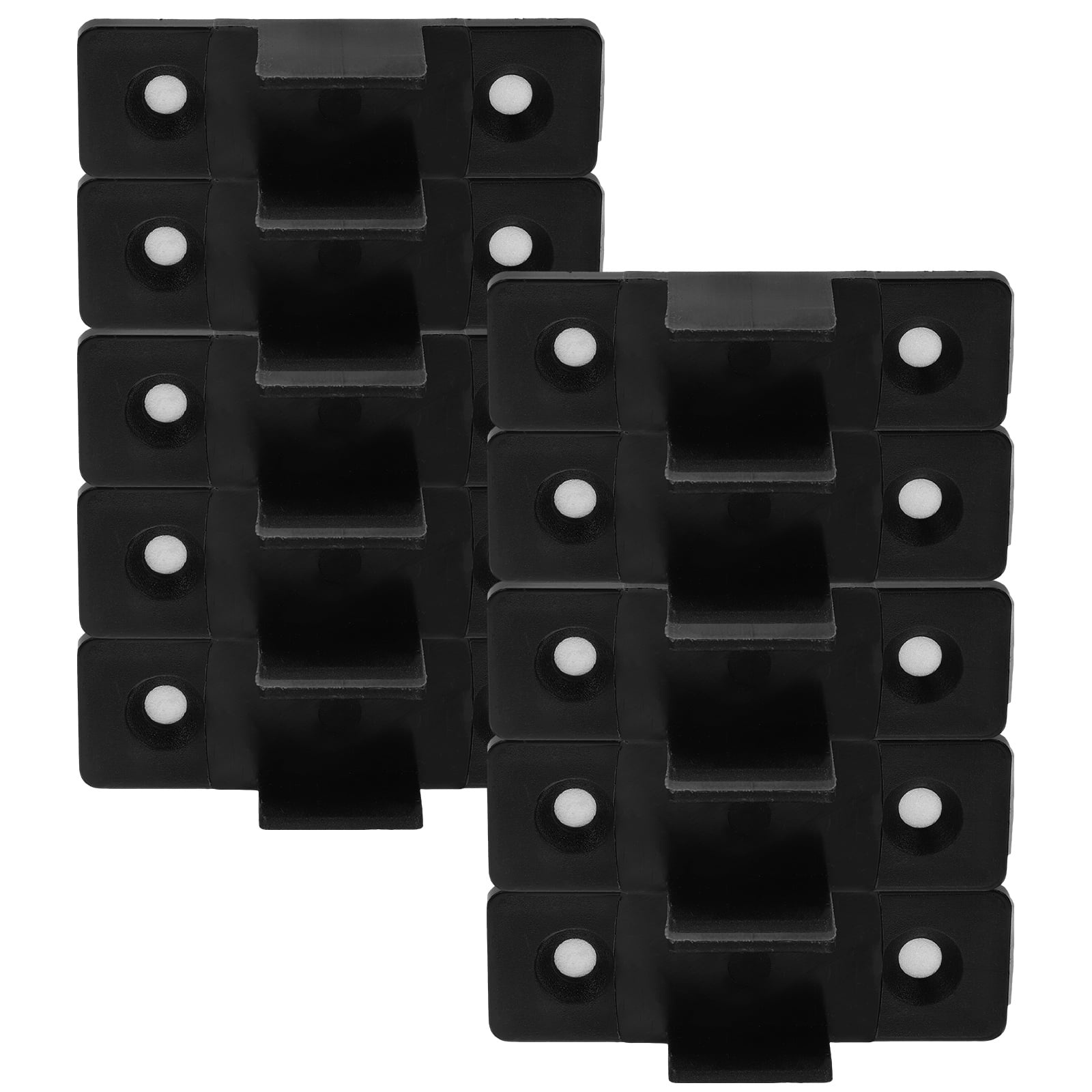 ROSENICE 20Pcs U-Shaped Black Plastic Pen Clips for Markers Fixing ...