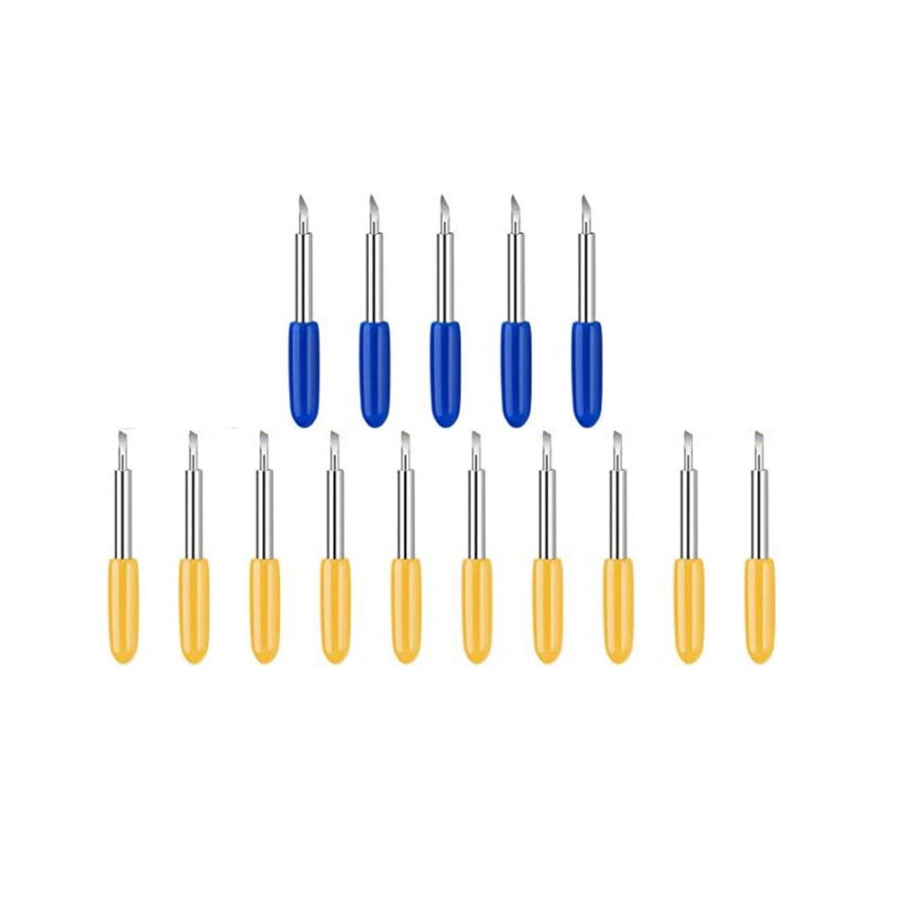 ROSENICE 25 Pcs Vinyl Cutter Cutting Plotter Blades Universal Lettering ...