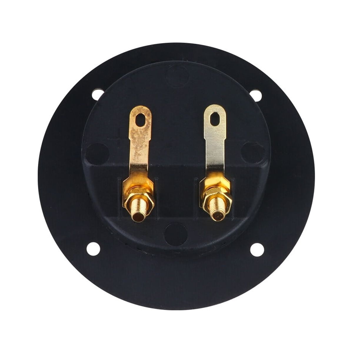ROSENICE 2Pcs Black Round Speaker Box Terminal Cup for DIY Enthusiasts ...