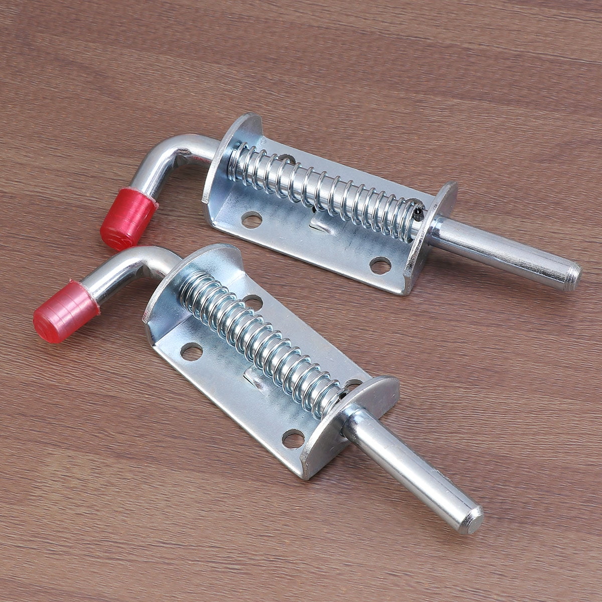 ROSENICE 2Pcs Spring Pin Latch Lock for Trailer Ramp Door 14 x 4 x 2 ...