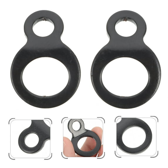 ROSENICE 2Pcs Trailer Drop in D Rings for Car Trailer Tie Down and ...
