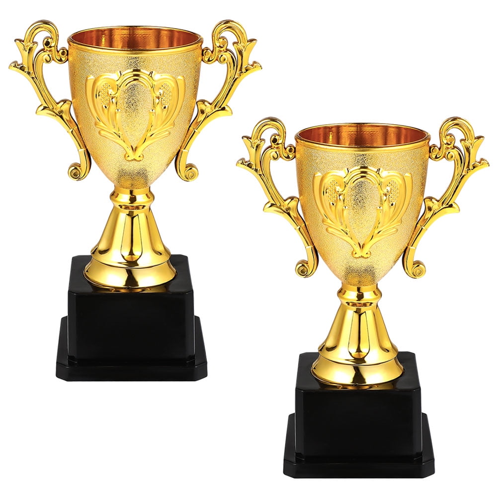 ROSENICE 2pcs Kids Honor Trophy Prop Simulation Trophy Prop School ...