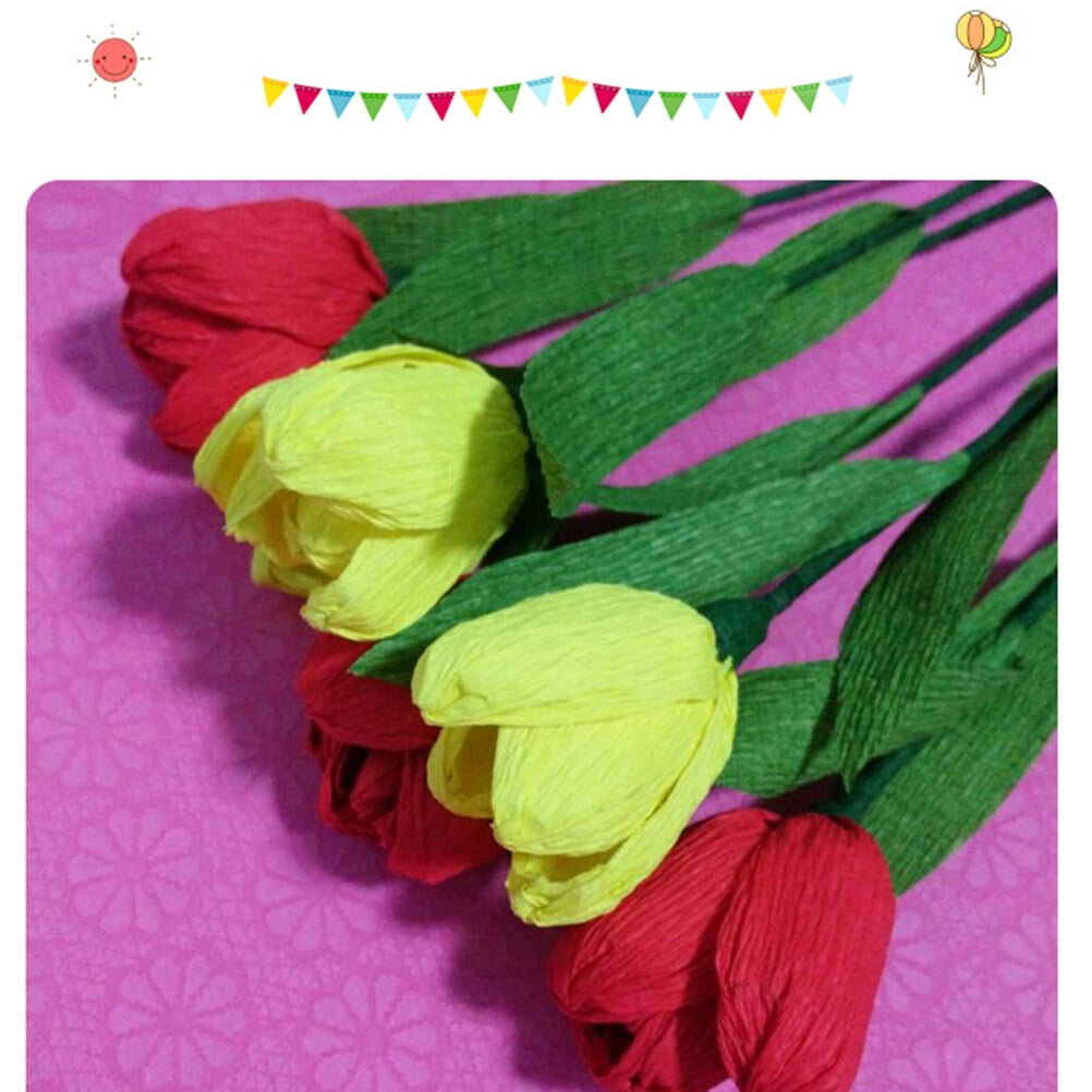 ROSENICE 3 Packs Flower Wrapping Paper Flower Bouquet Wrapping Paper ...