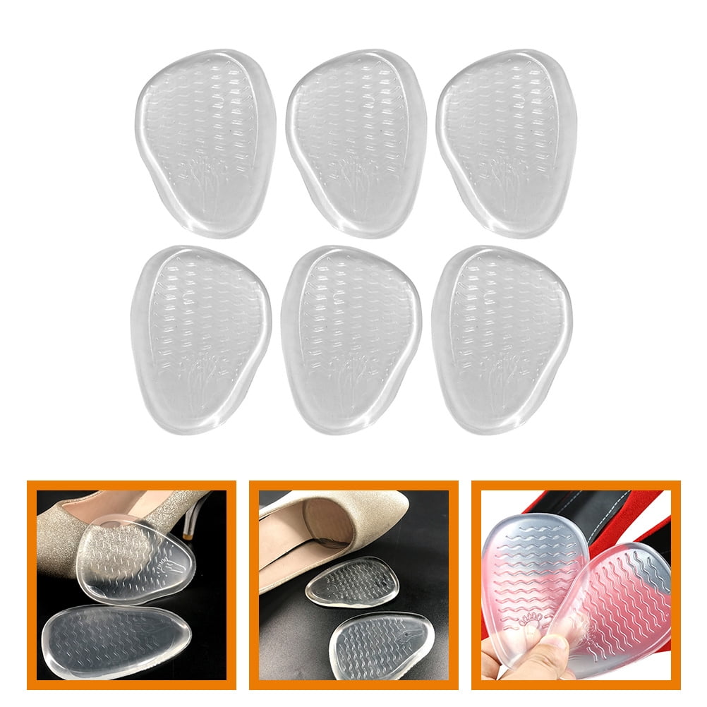 ROSENICE 3 Pairs Gel Forefoot Pads for Women and Men with Simple Design ...