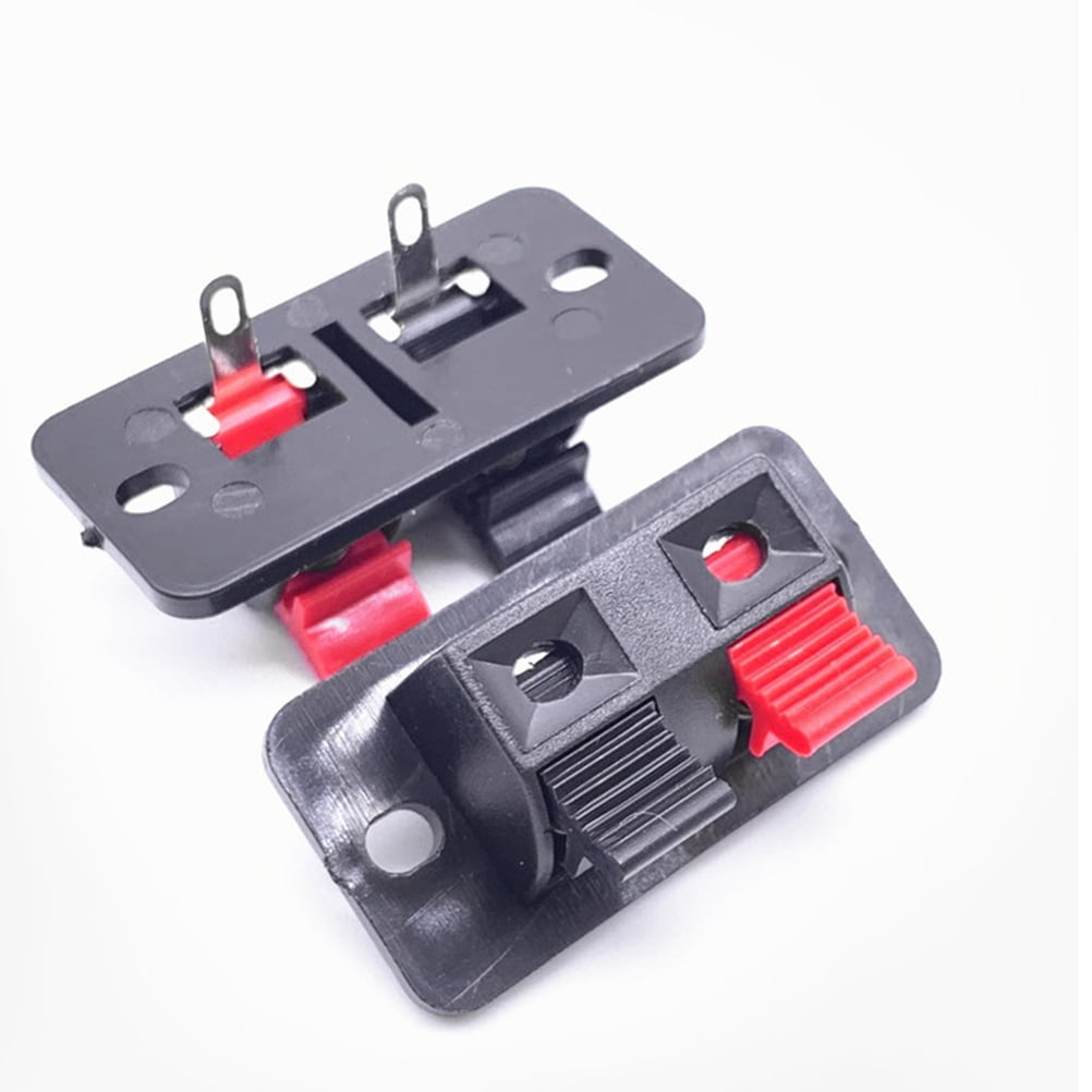 ROSENICE Subwoofer Terminal Connector Speaker Connectors Plugs Iron ...