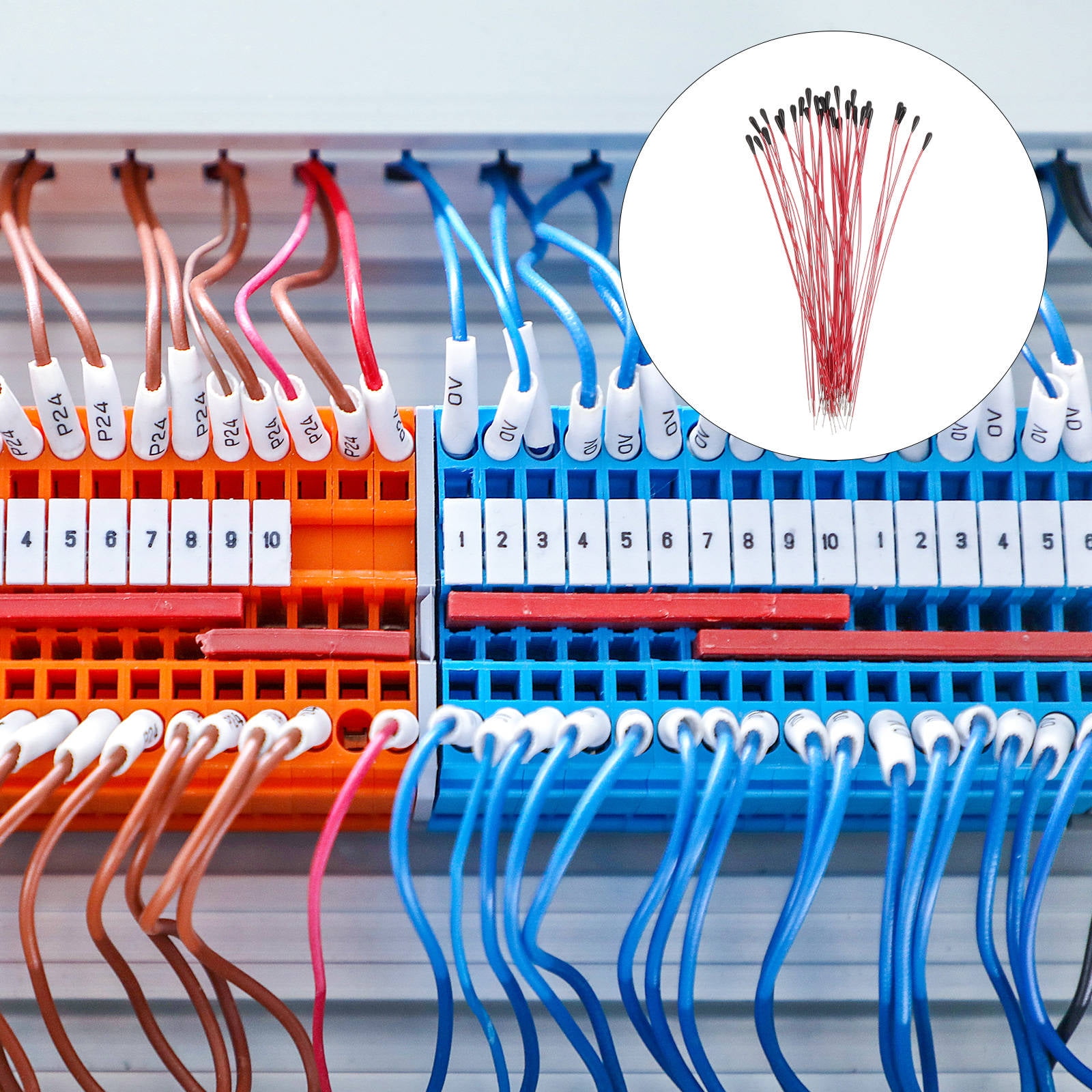 ROSENICE 30Pcs Thermistors Resistors for Thermal Regulation in Devices ...