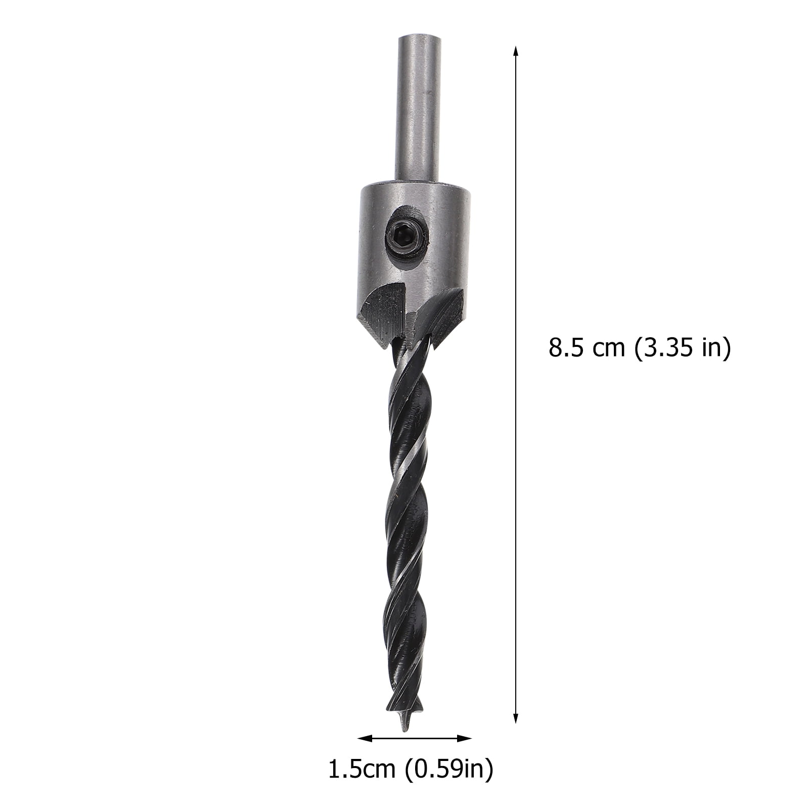 ROSENICE 4pcs Wood Countersink Drill Bits Set Tapered Counterbore Drill ...