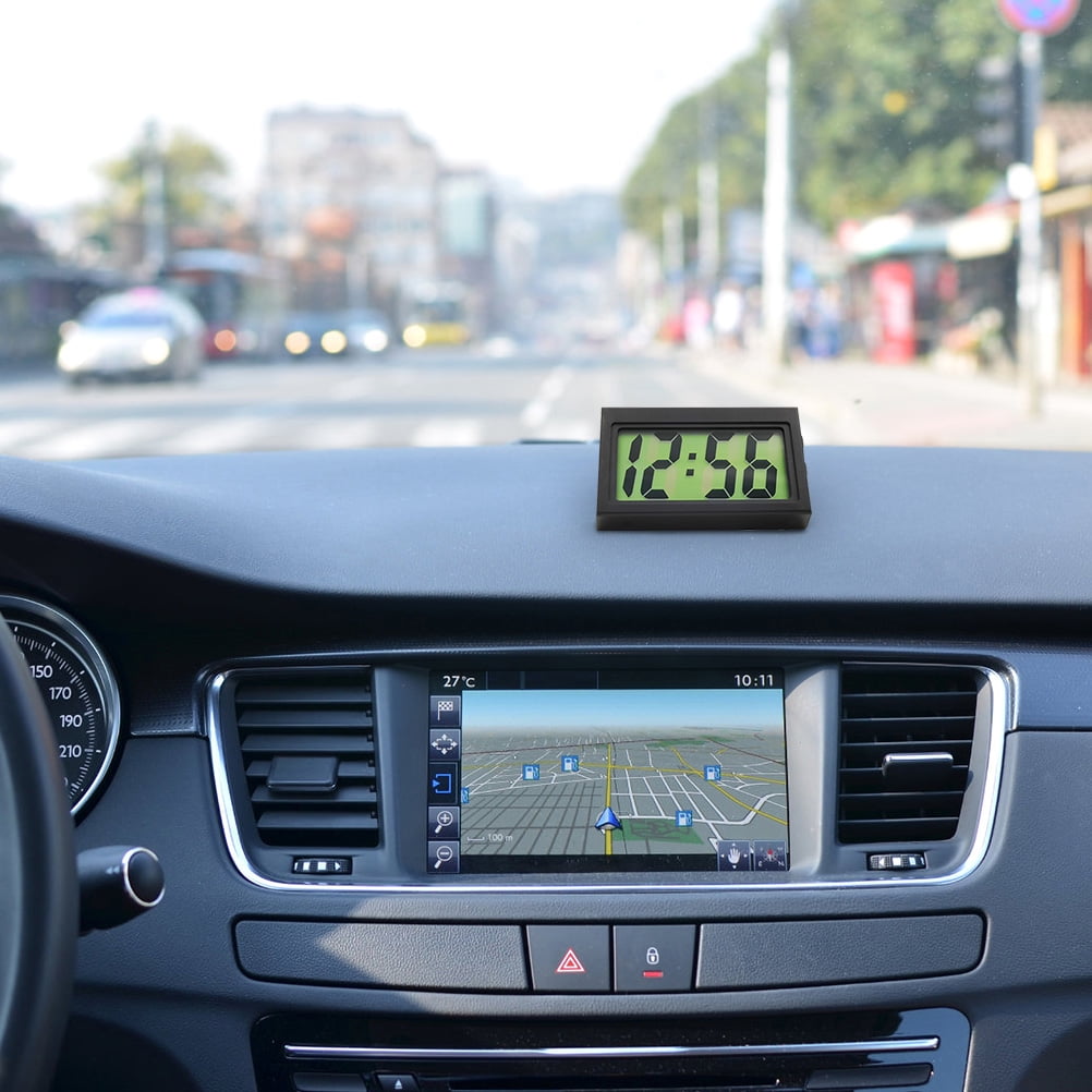 ROSENICE 3Pcs Car Clocks Digital Clock for Indoor Use and Car Dashboard ...