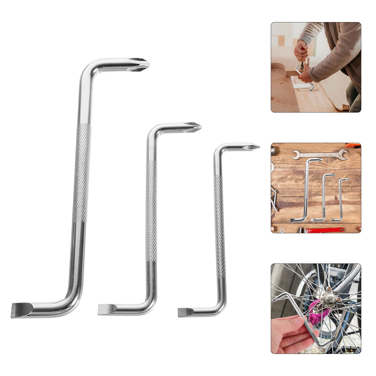 ROSENICE 3Pcs Offset Screwdrivers Elbow for Precision Tight Spaces 5 ...