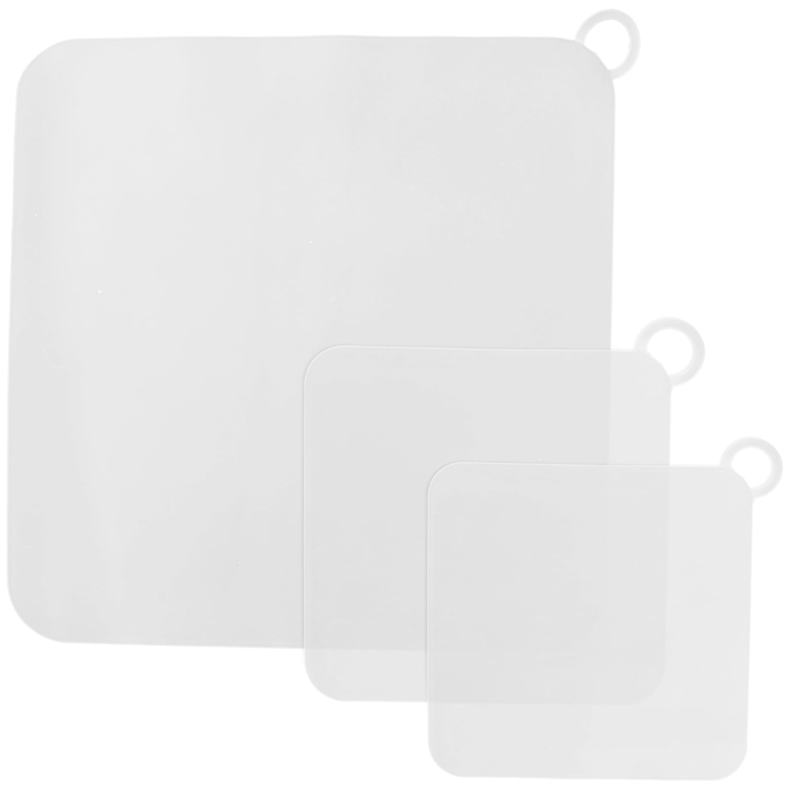 ROSENICE 3Pcs Transparent White Shower Stopper for Drain Odor Proof ...